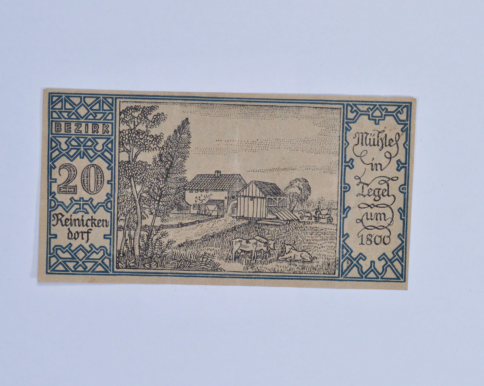 German - Notgeld Note - Historic - 1920's/30's Era - Great Art WWI ...