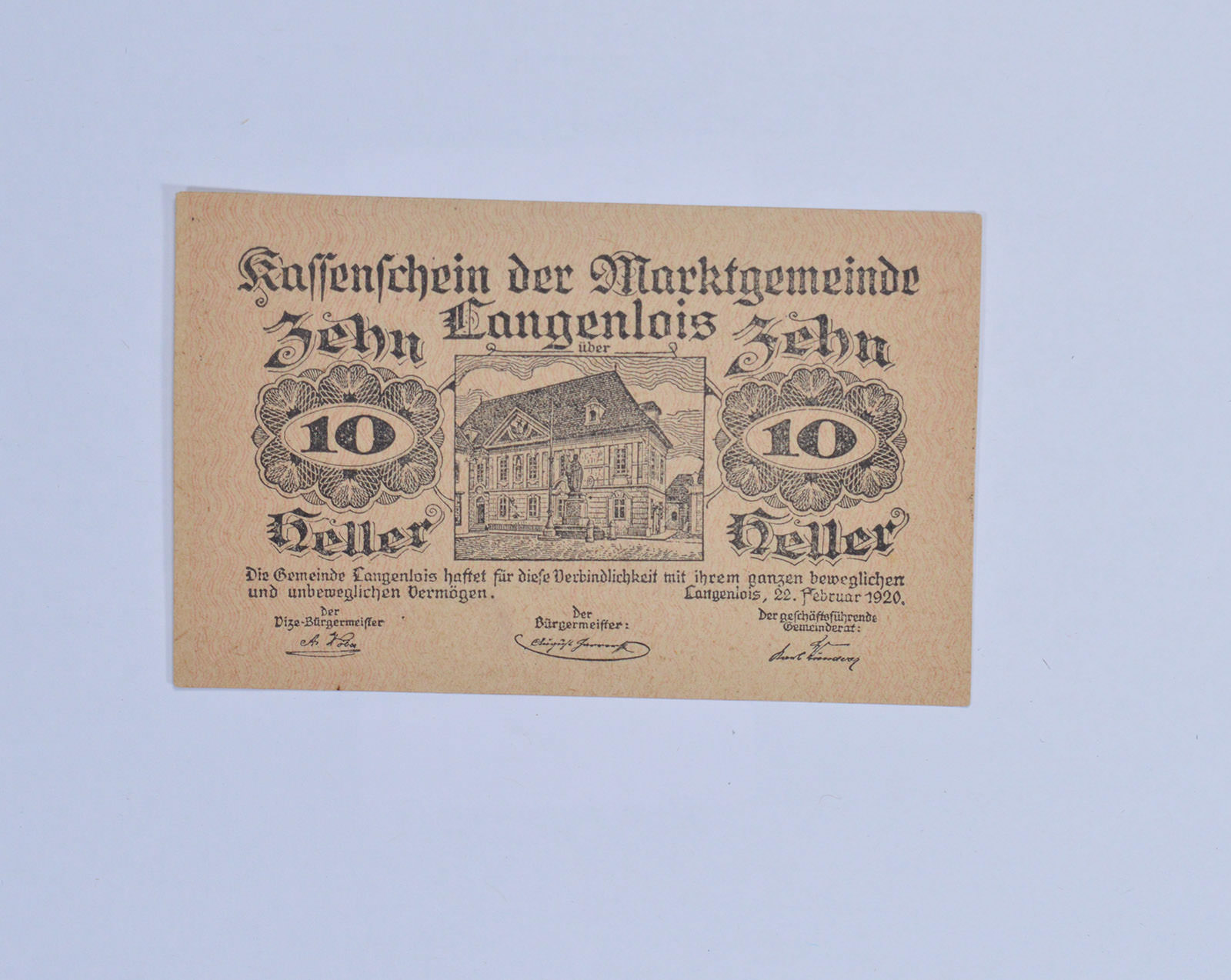 German - Notgeld Note - Historic - 1920's/30's Era - Great Art WWI ...