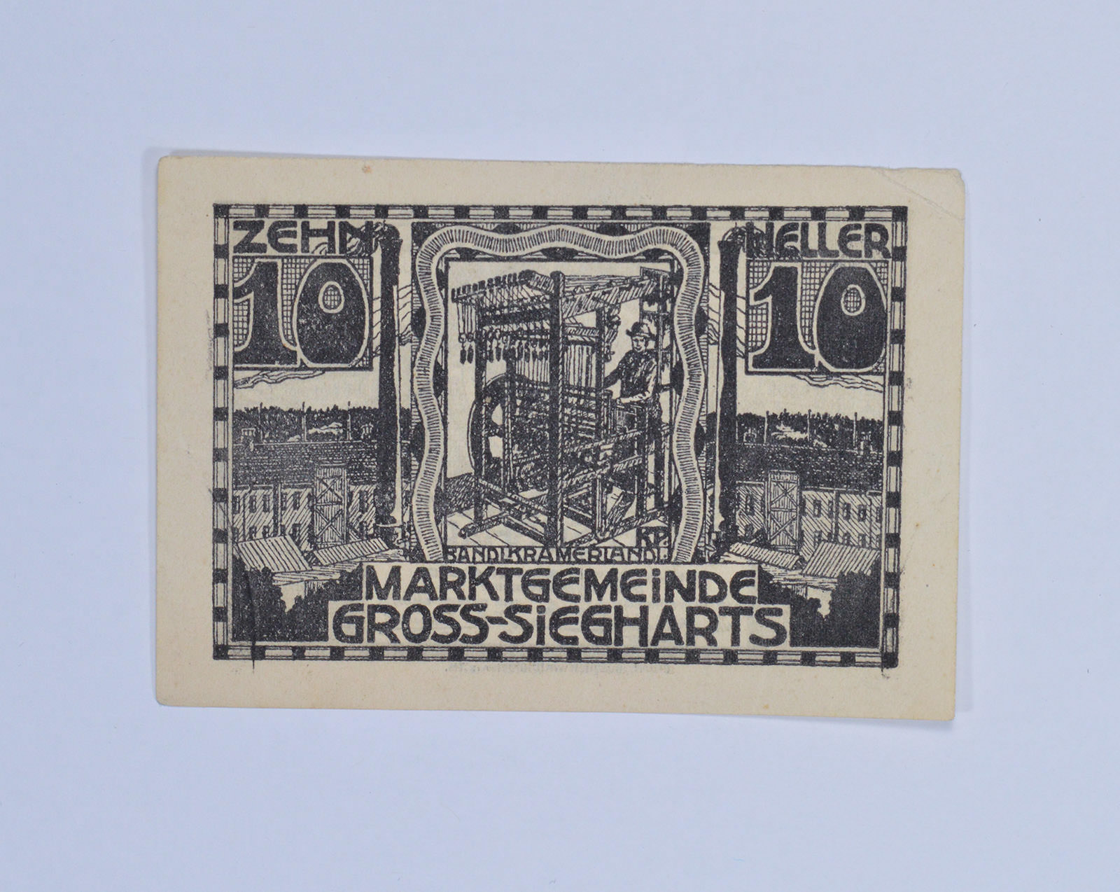 German - Notgeld Note - Historic - 1920's/30's Era - Great Art WWI ...