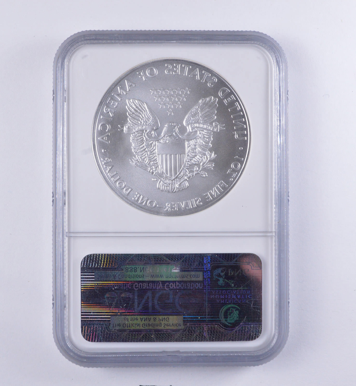 GRADED 2010 - American Silver Eagle 1 Oz MS-69 Graded NGC - 25 Years of ...