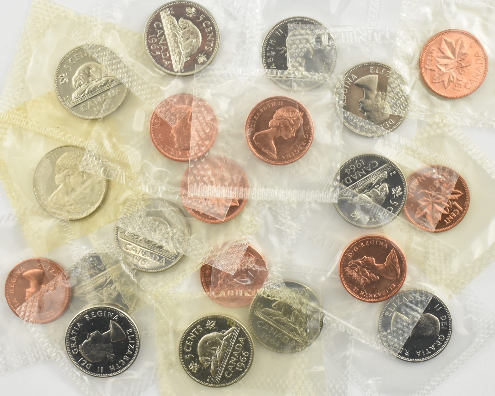 Group of 20 Mixed Denomination and Date Canadian Coins | Property Room