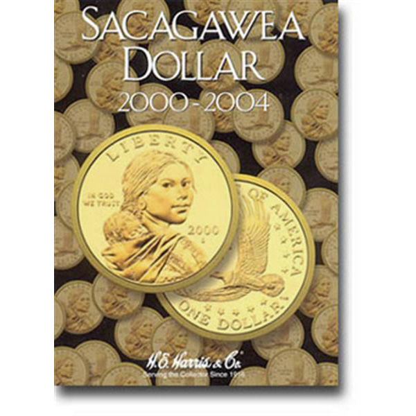 H.E. Harris Sacagawea Dollars Folder 2000-2004 - Coin Collector Album ...