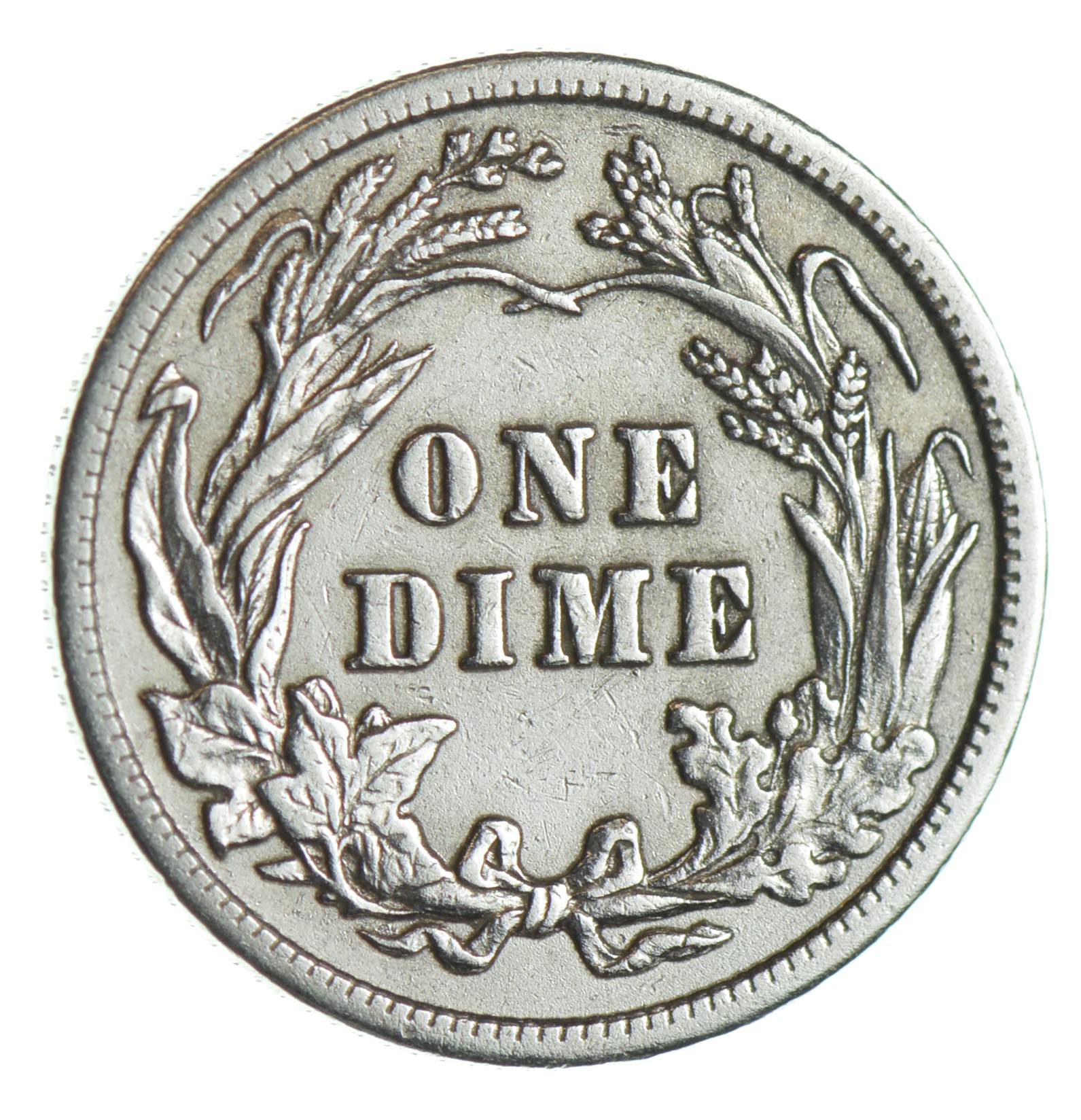 Higher Grade - 1903 Barber Liberty US Silver Dime - Great Detail in ...
