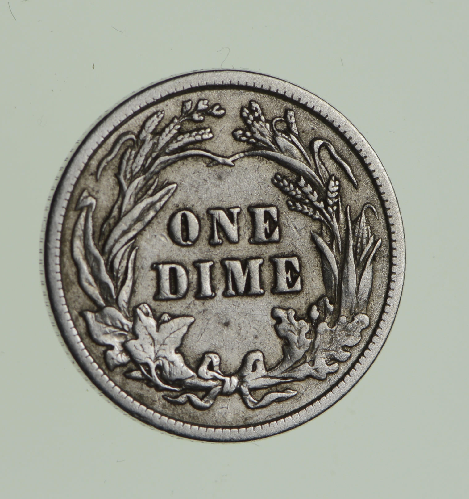Higher Grade - 1907 Barber Liberty US Silver Dime - Great Detail in ...
