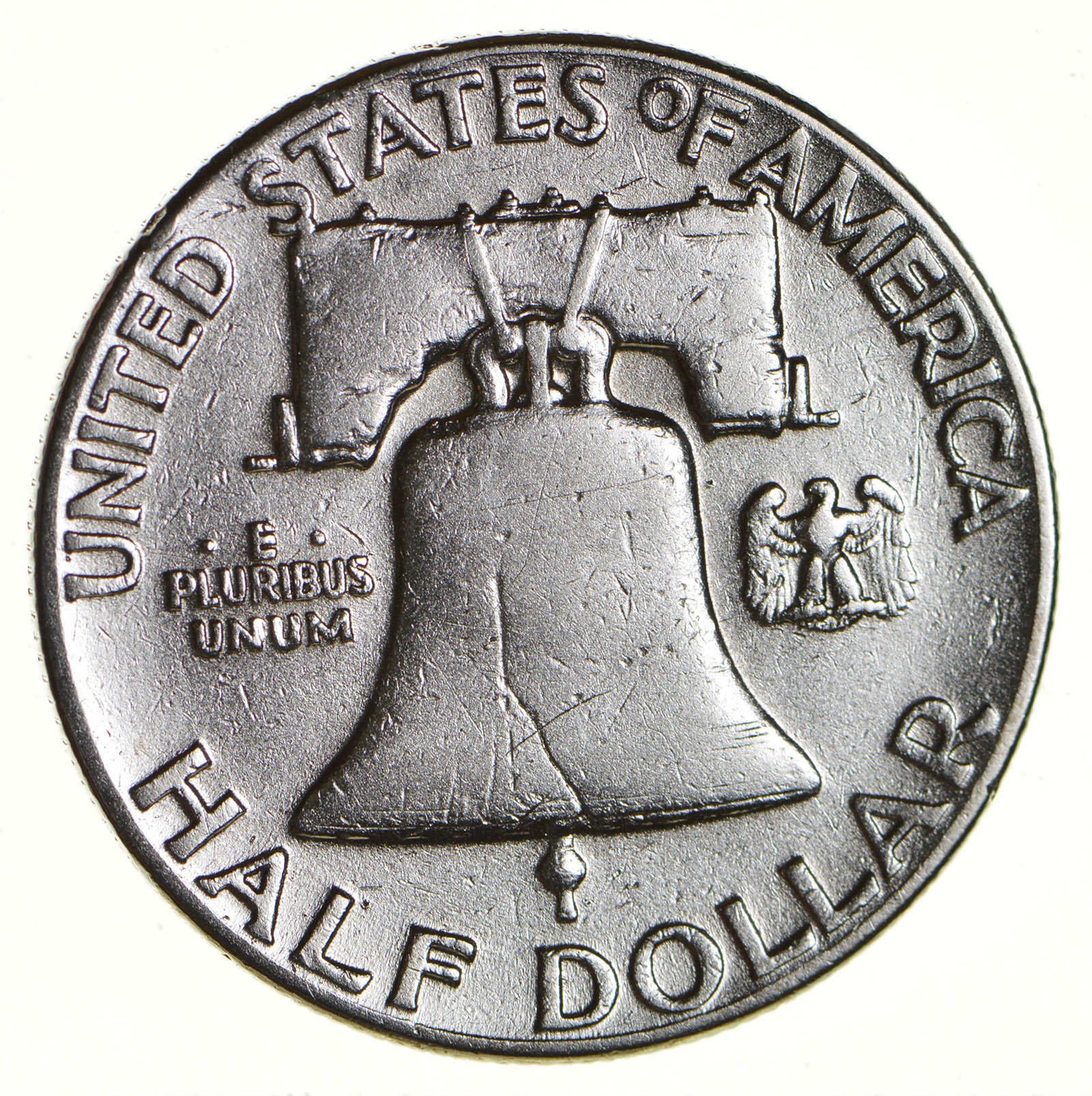 Higher Grade 1949 RARE Franklin Half Dollar 90 SIlver Coin
