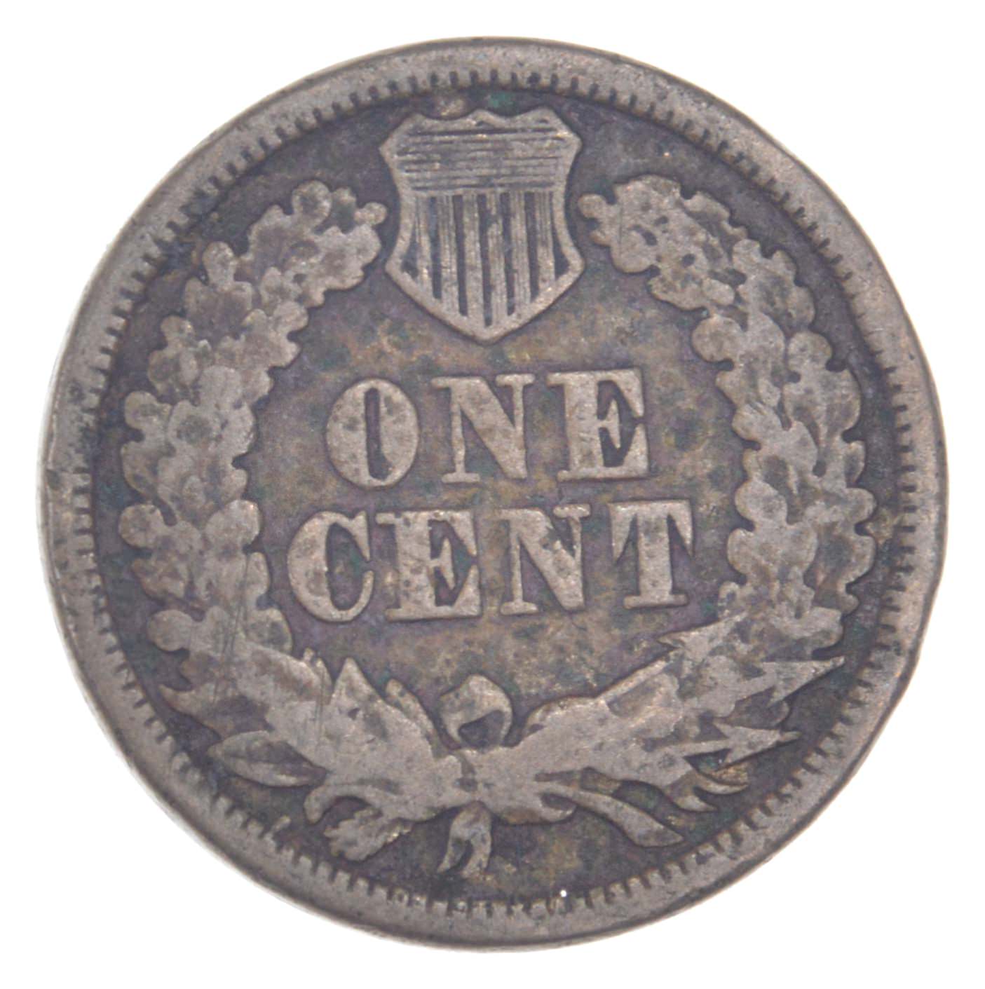 Historic 1863 Indian Head Copper Nickel Cent | Property Room