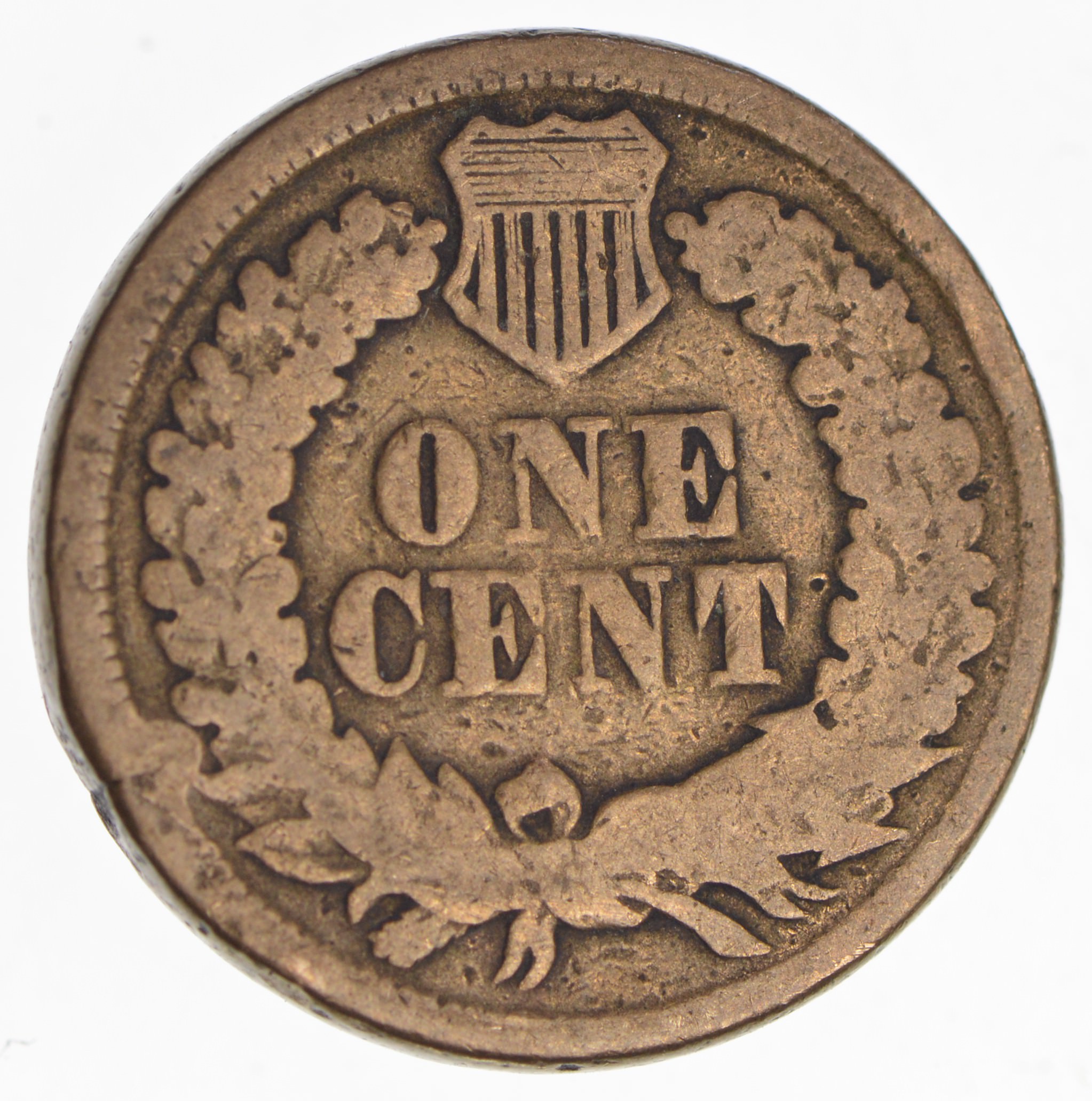 Historic 1863 Indian Head Copper Nickel Cent | Property Room