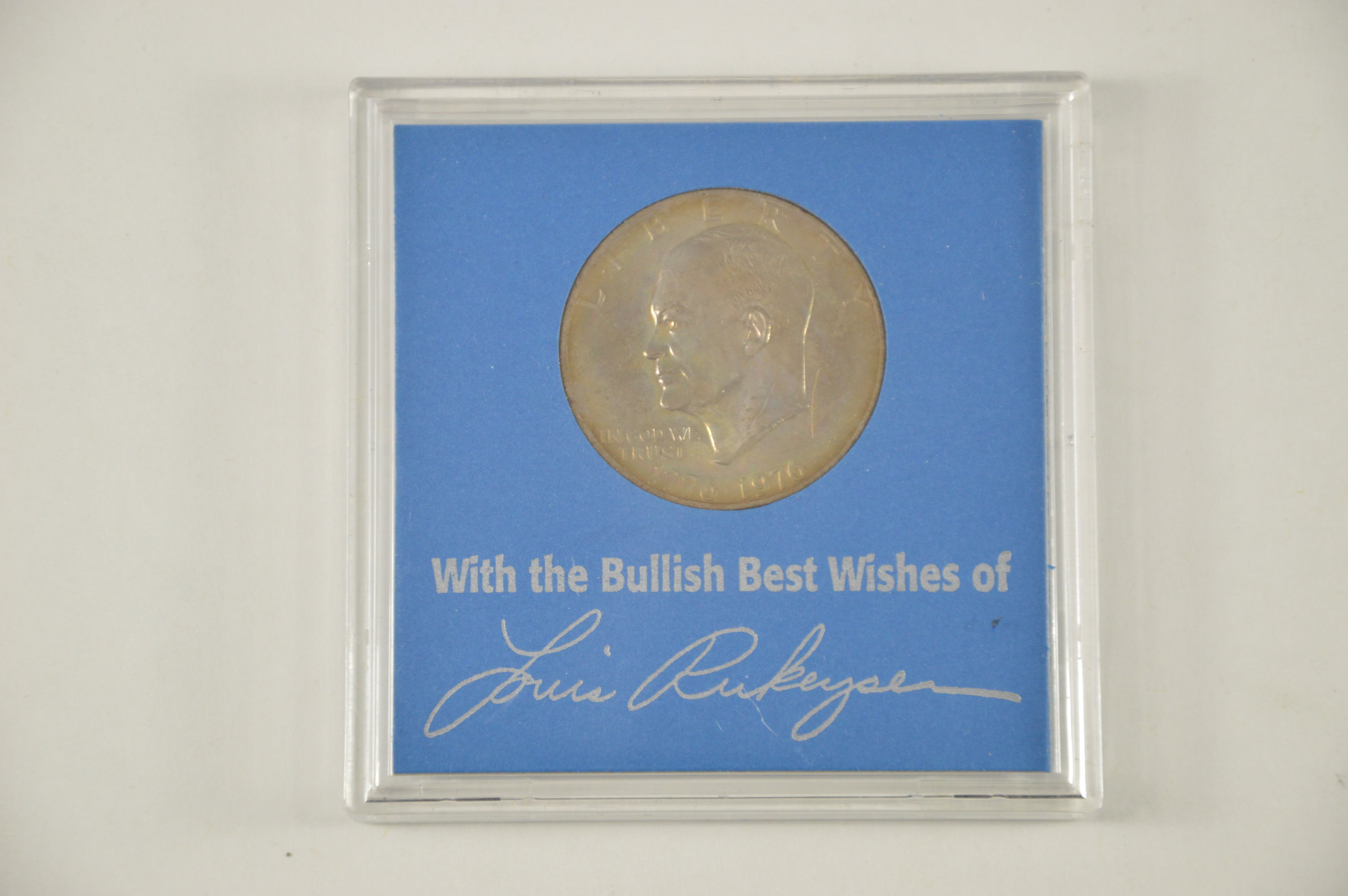 Historic Coin Collection - 1976 Eisenhower Dollar - With The Bullish ...