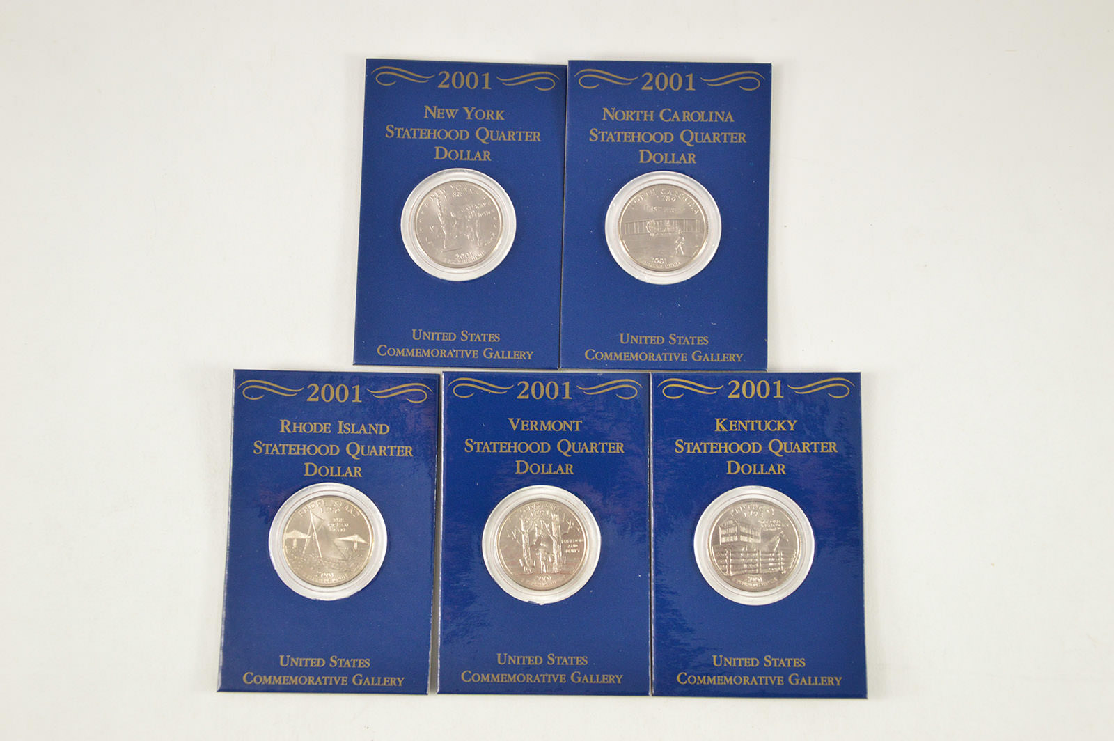Historic Coin Collection - 2001 Commemorative State Quarters Mini Album ...