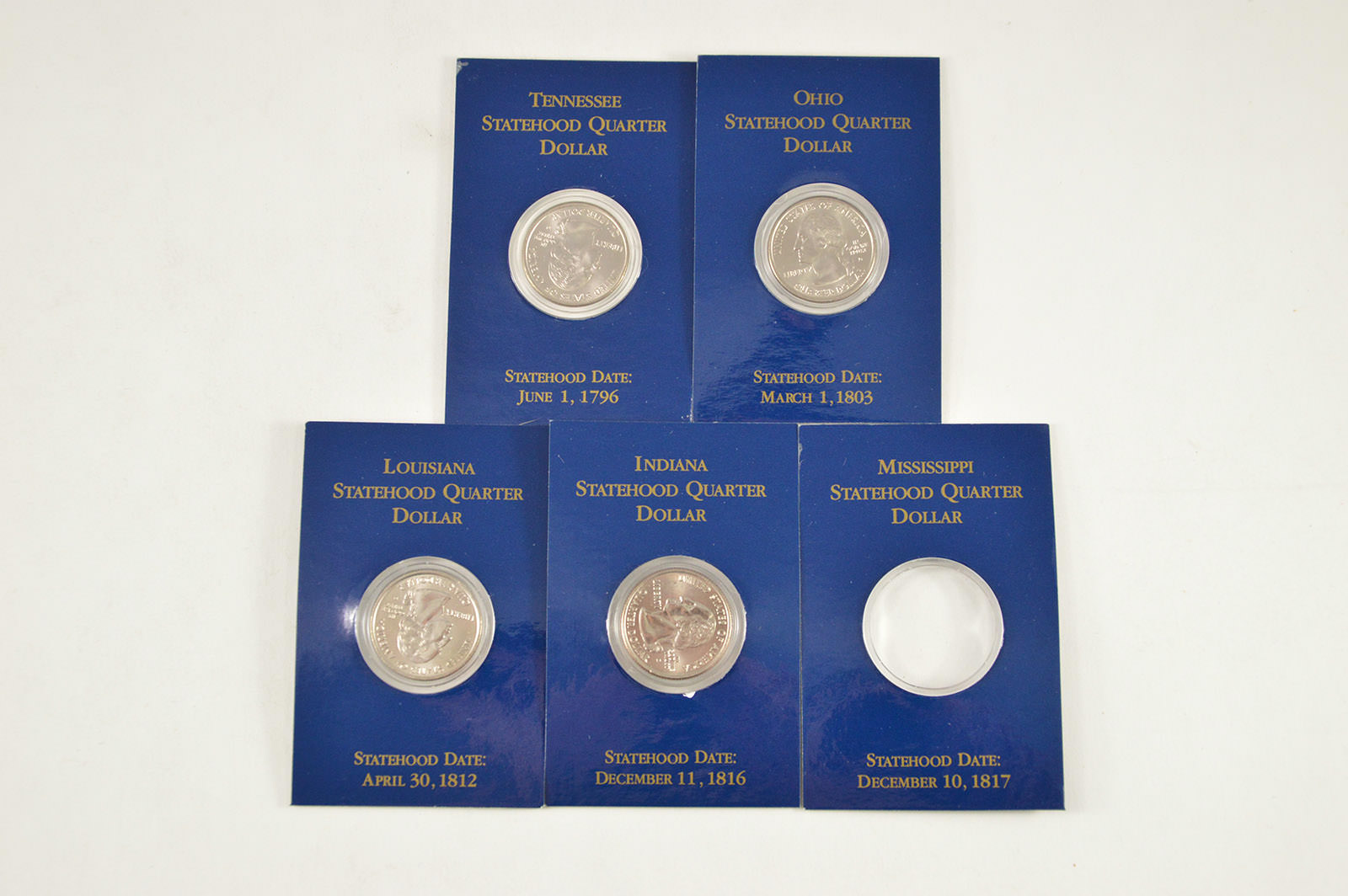 Historic Coin Collection - 2002 Commemorative State Quarters Mini Album ...