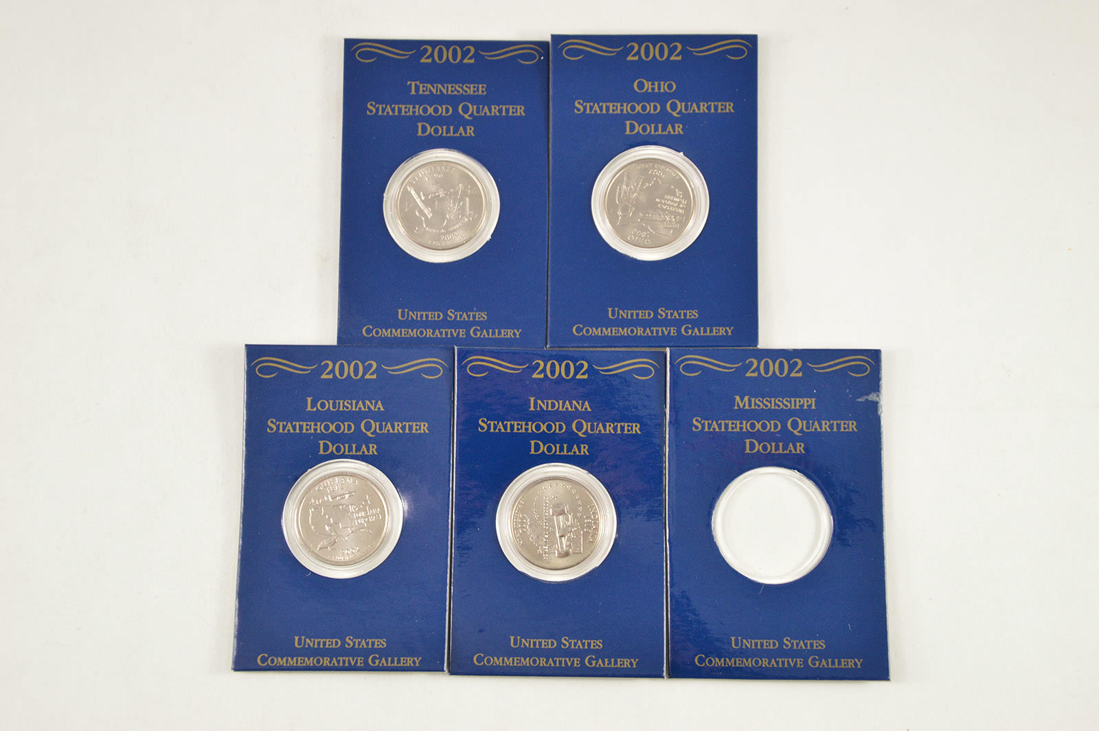 Historic Coin Collection - 2002 Commemorative State Quarters Mini Album ...