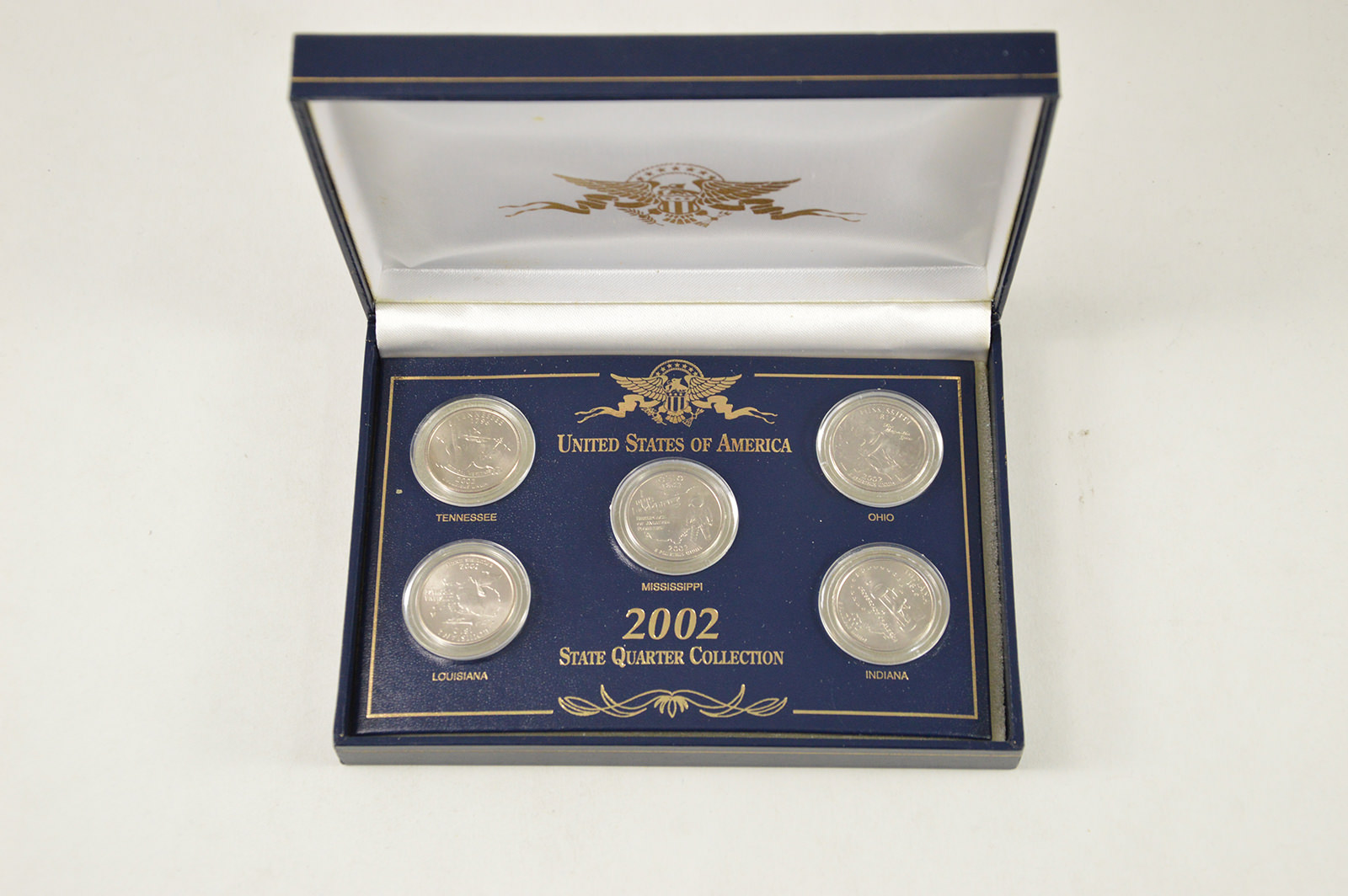 Historic Coin Collection - 2002 State Quarter Collection Nicely Packed ...