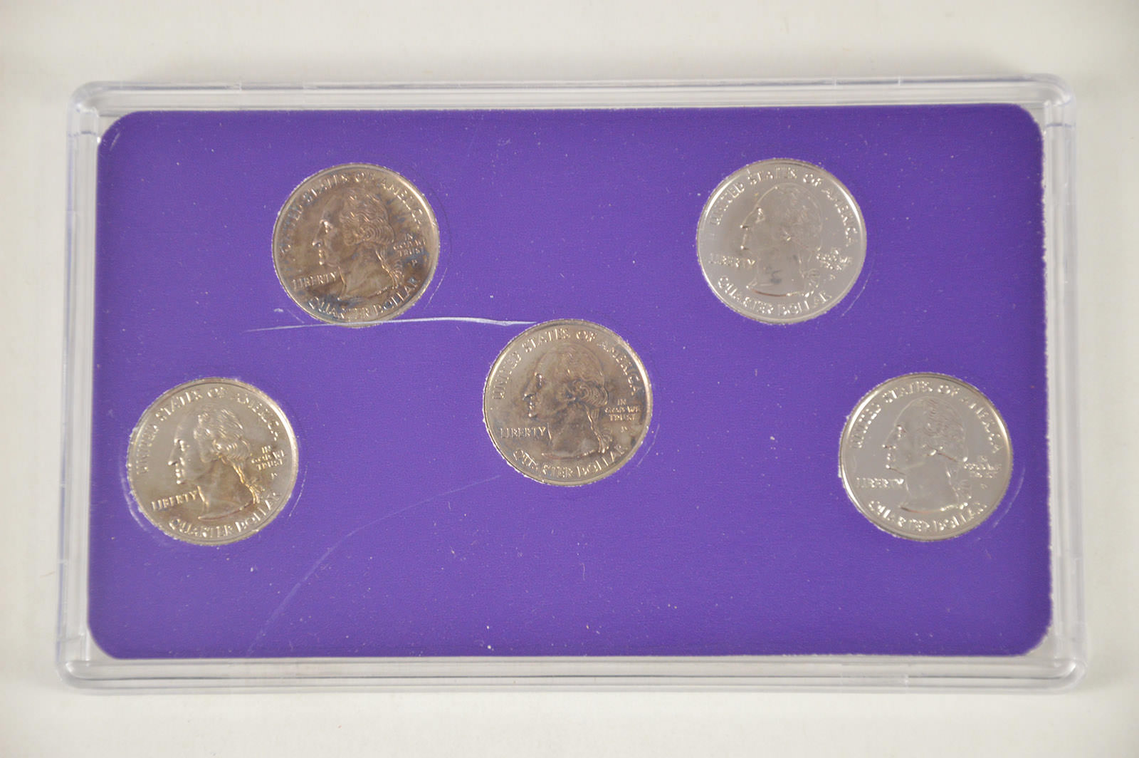 Historic Coin Collection - 2006 State Commemorative Quarters Platinum ...