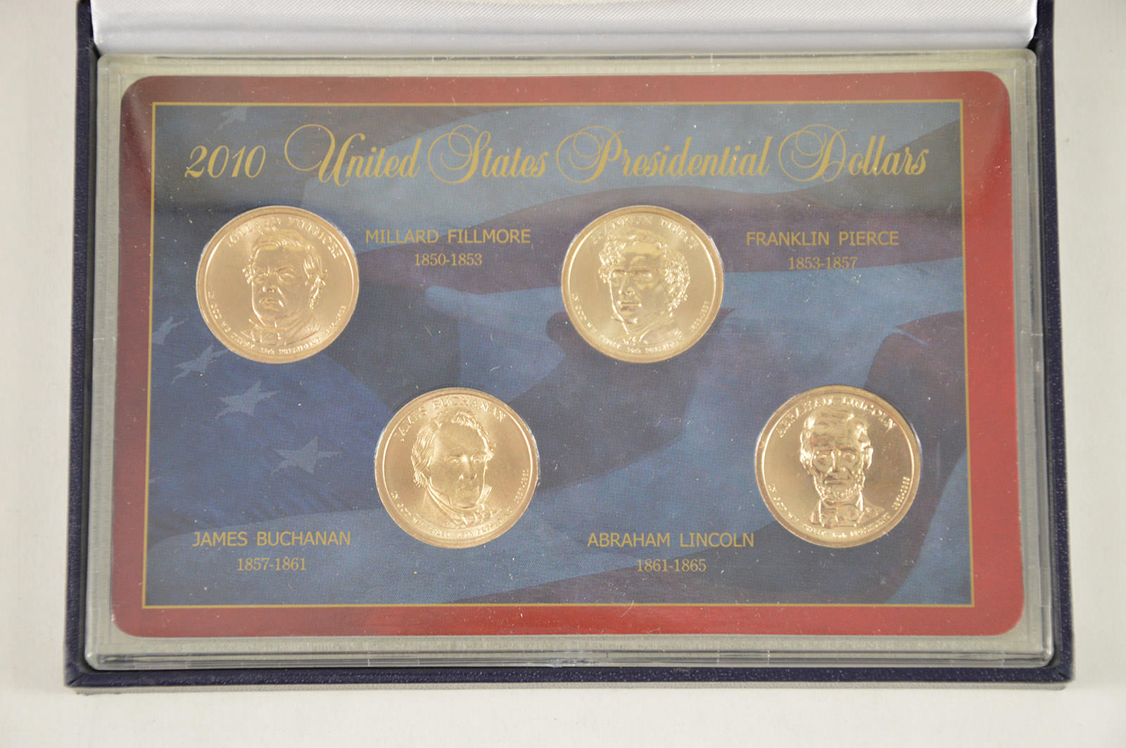 Historic Coin Collection - 2010 United States Presidential Dollars ...
