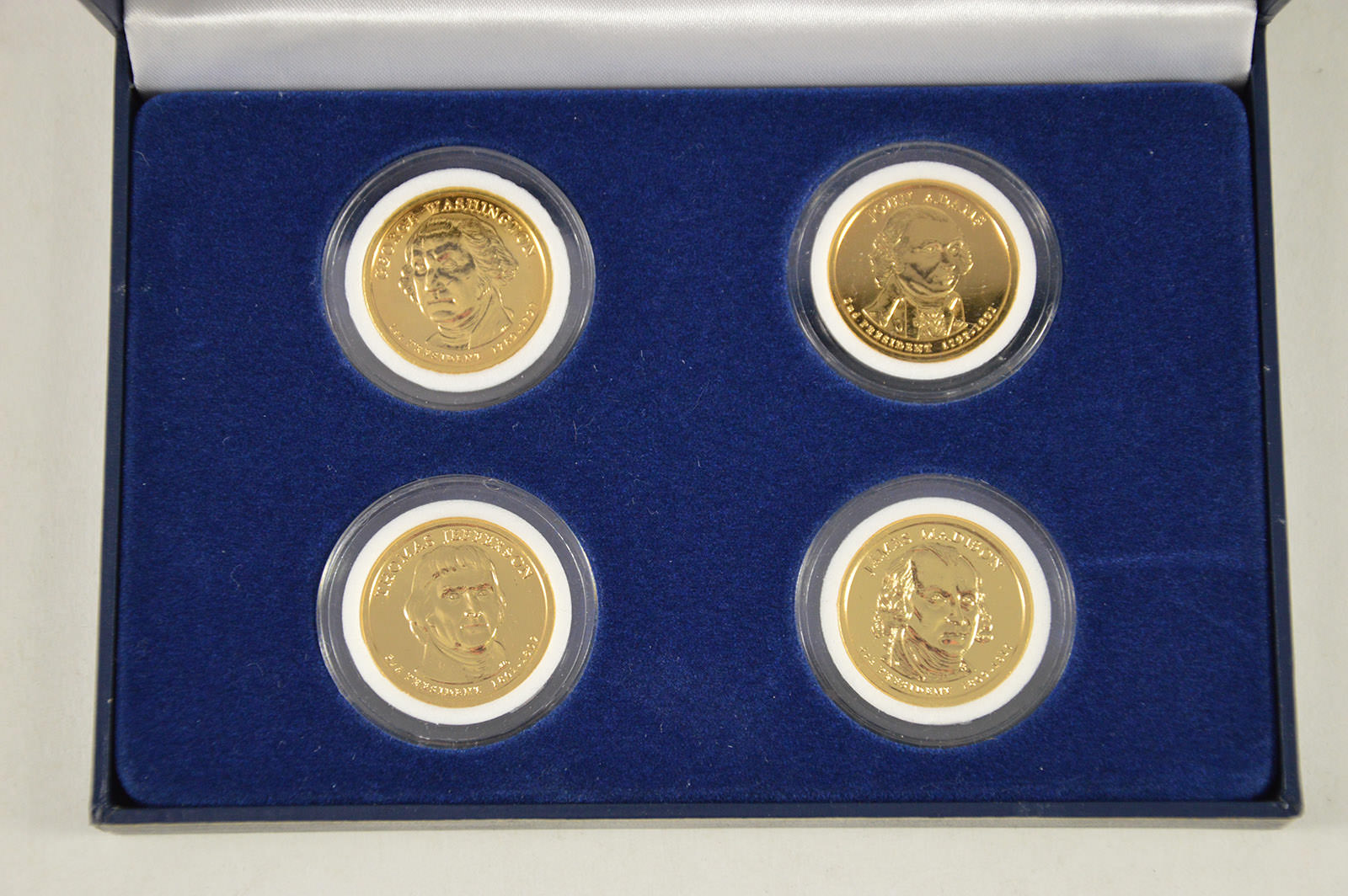 Historic Coin Collection - (4) Presidential Coin Collection Nicely ...