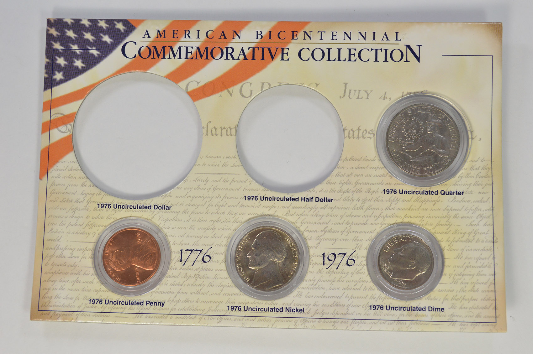 Historic Coin Collection - American Bicentennial Commemorative ...