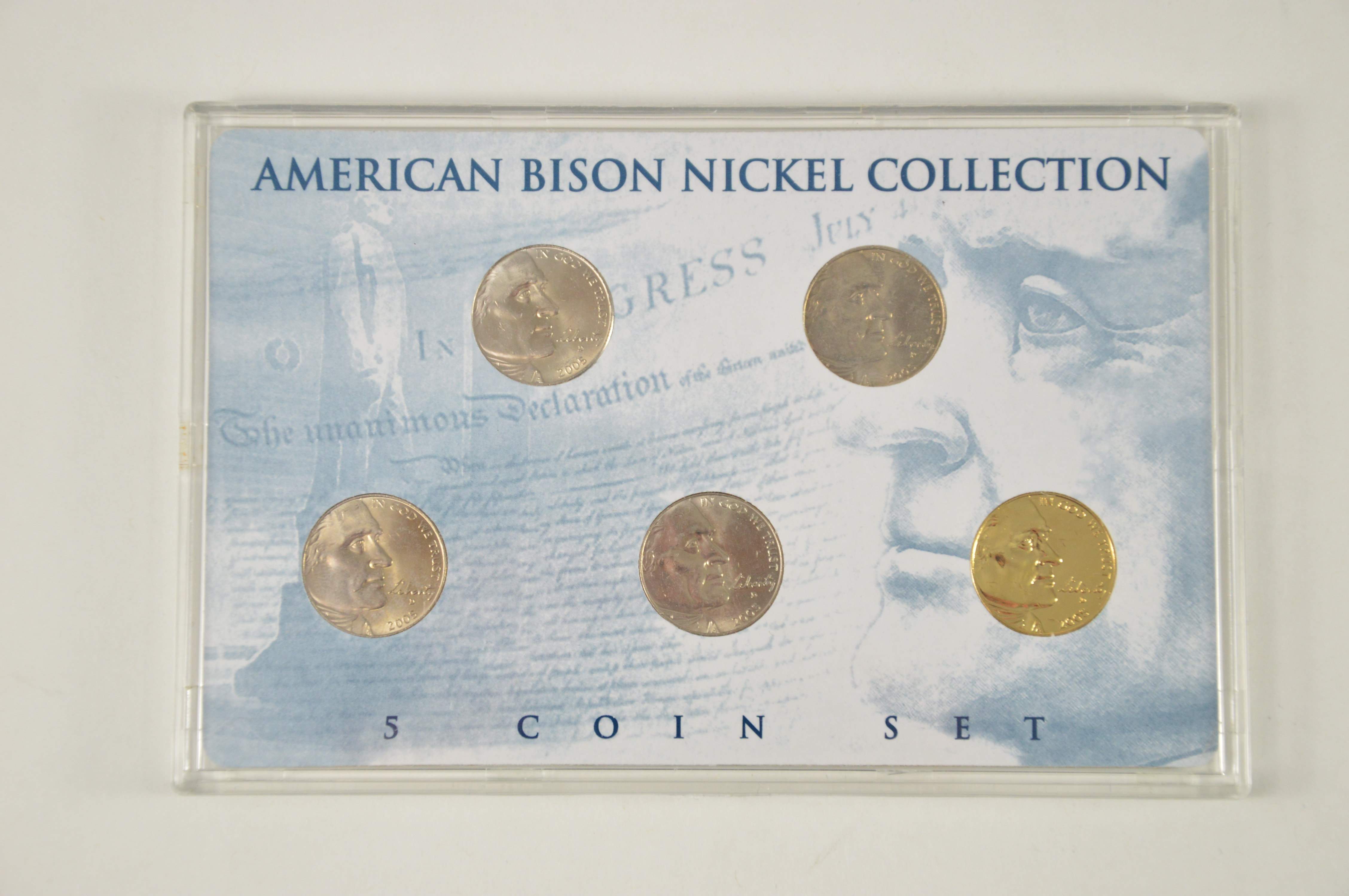 Historic Coin Collection - American Bison Nickel Collection Nicely ...