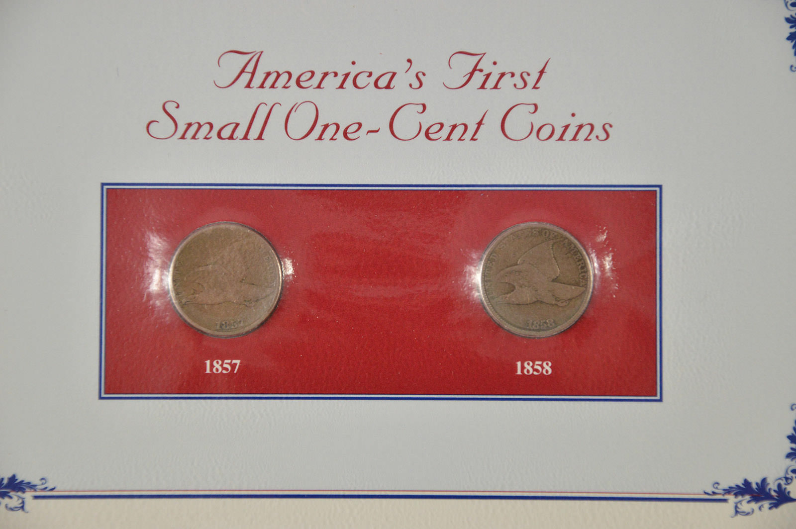 Historic Coin Collection - America's First Small One-Cent Coins Nicely ...
