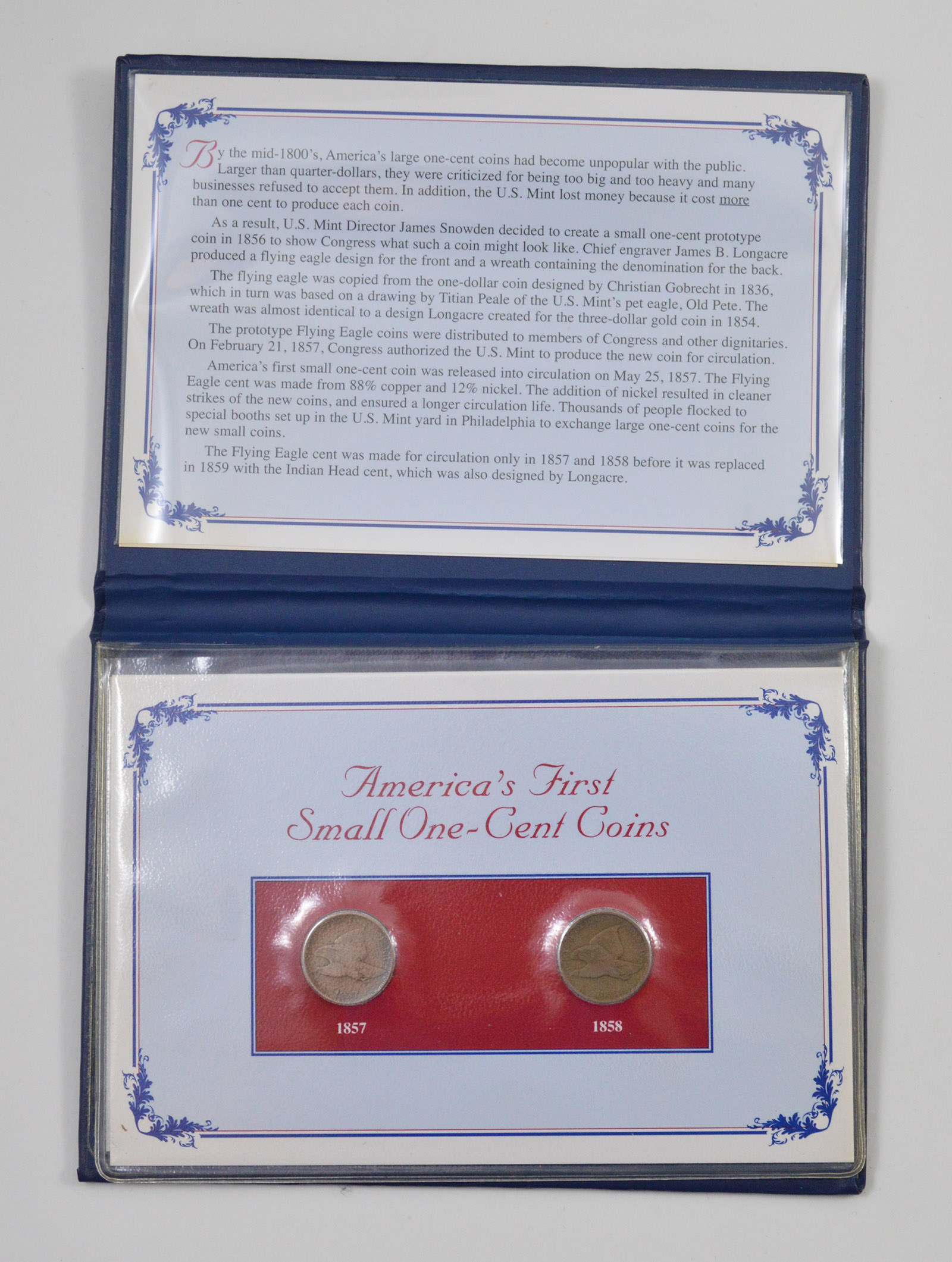 Historic Coin Collection - America's First Small One-Cent Coins Nicely ...