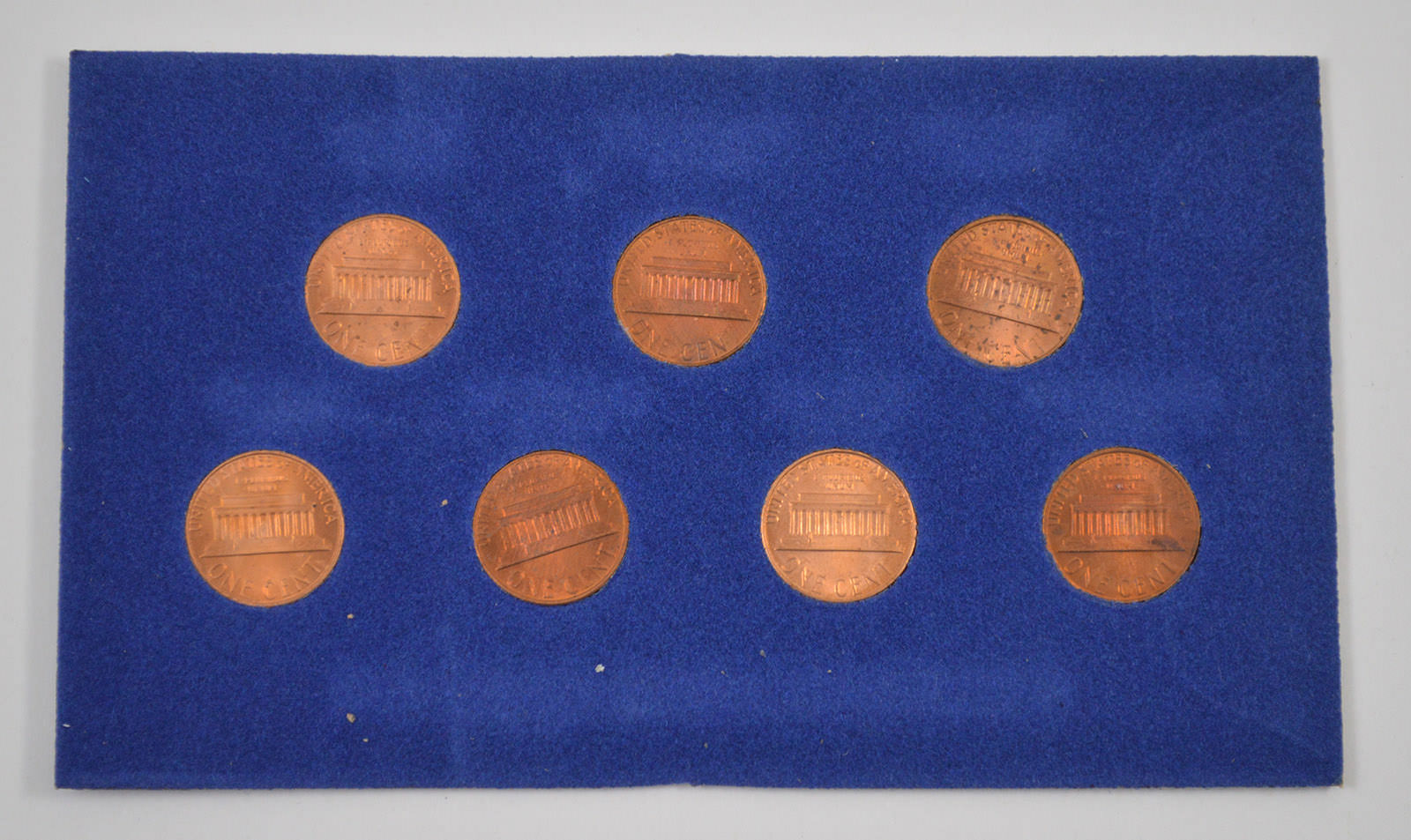 Historic Coin Collection - B.U. 1982 Cent Varieties Nicely Packed US ...