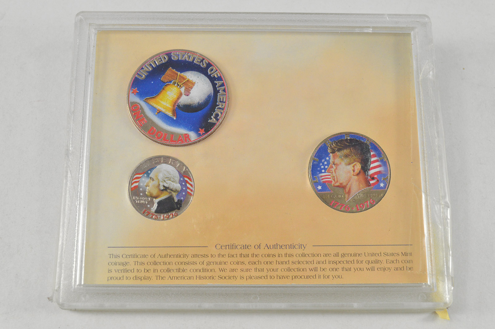 Historic Coin Collection - Colorized Bicentennial Coin Collection ...