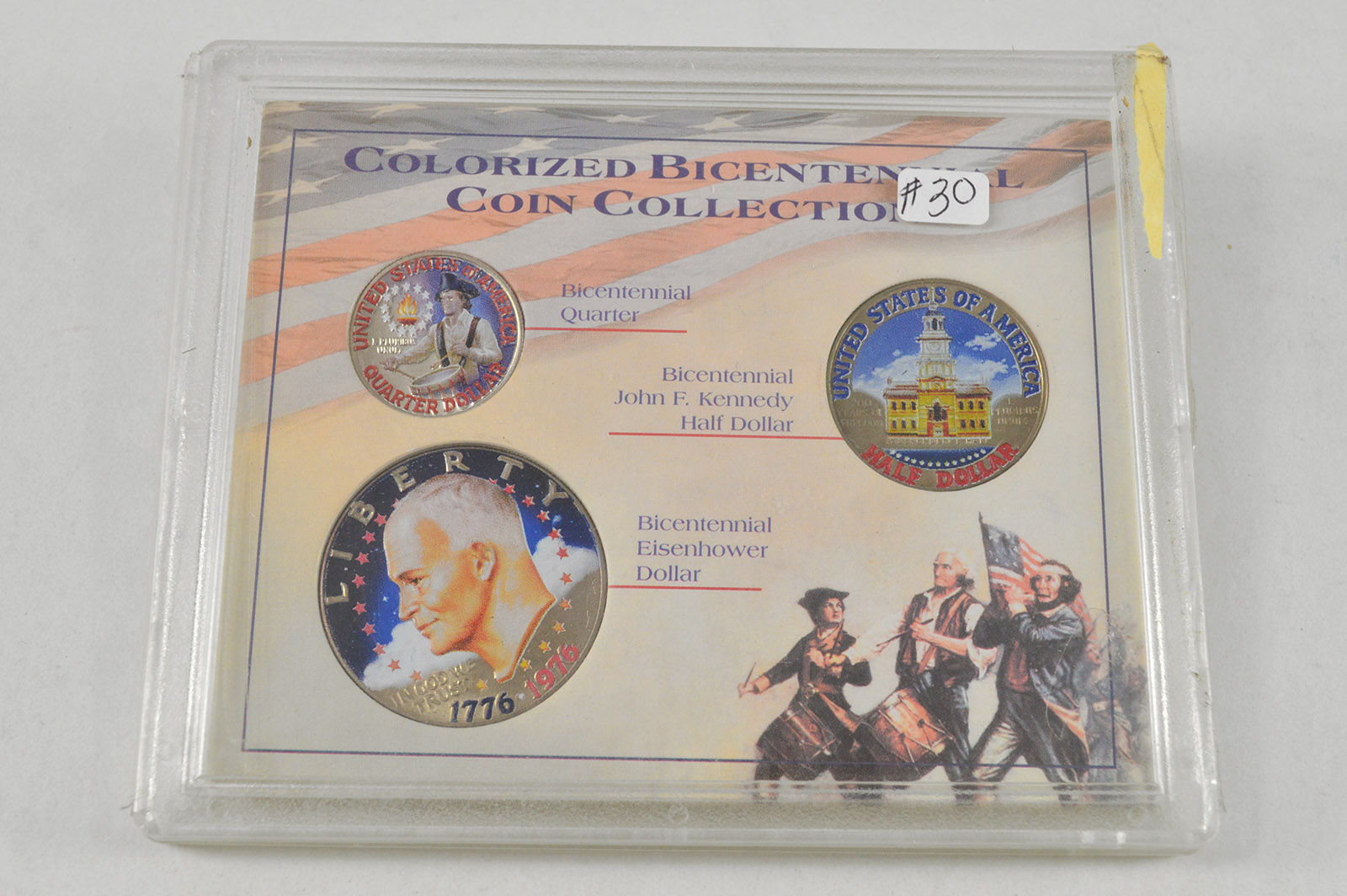 Historic Coin Collection - Colorized Bicentennial Coin Collection ...