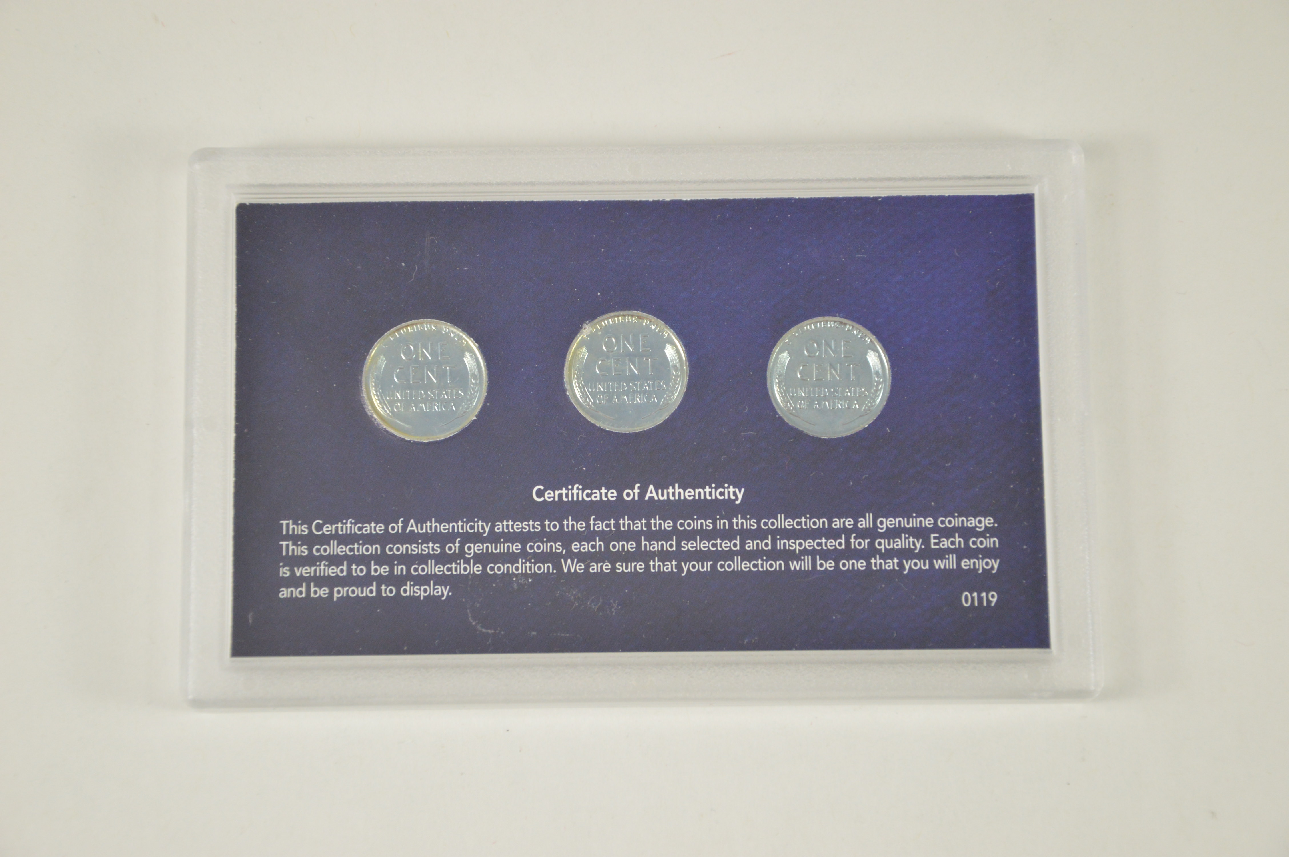 Historic Coin Collection - Complete 1943 Steel Penny Mint Mark ...
