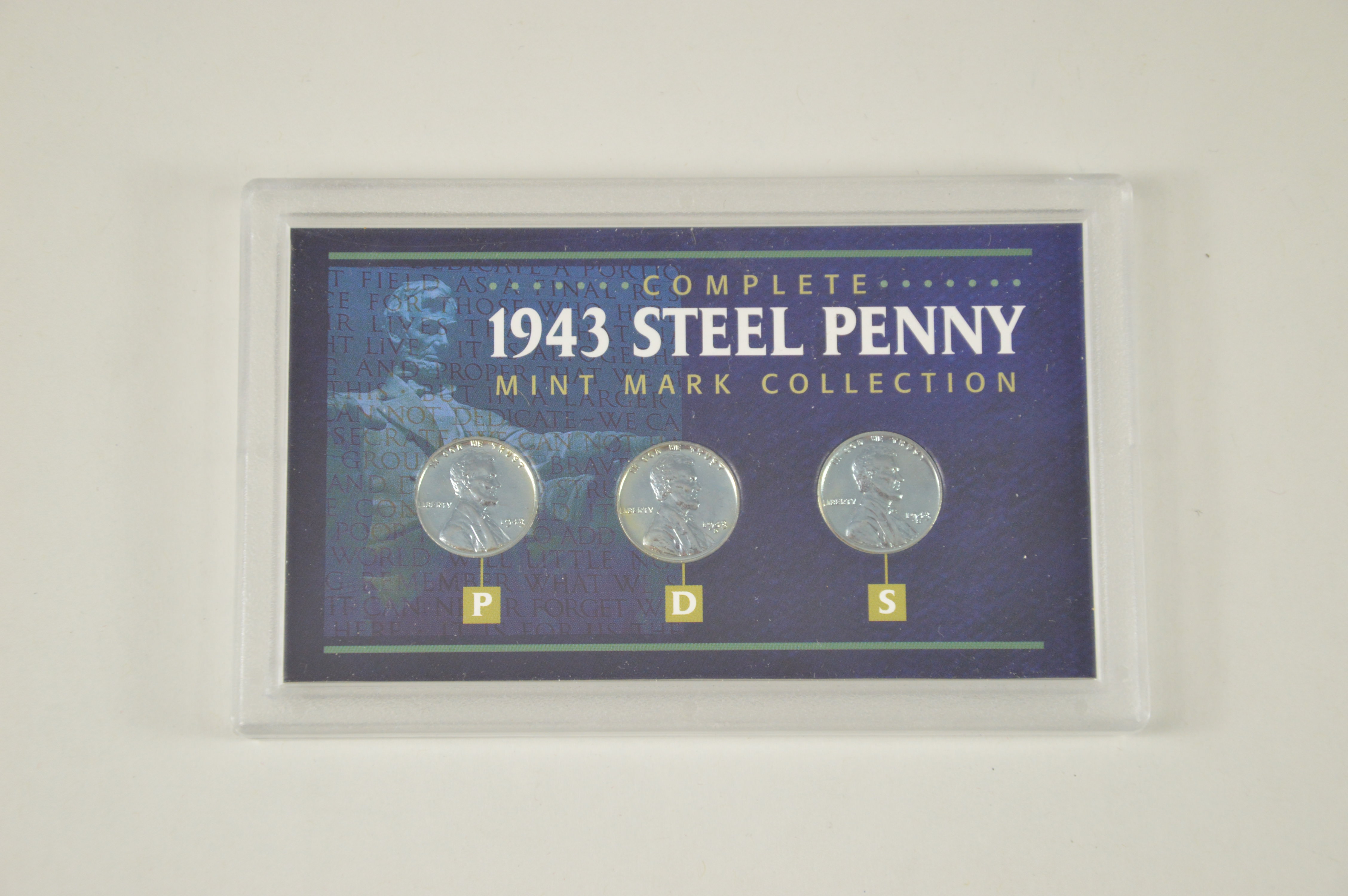 Historic Coin Collection - Complete 1943 Steel Penny Mint Mark ...