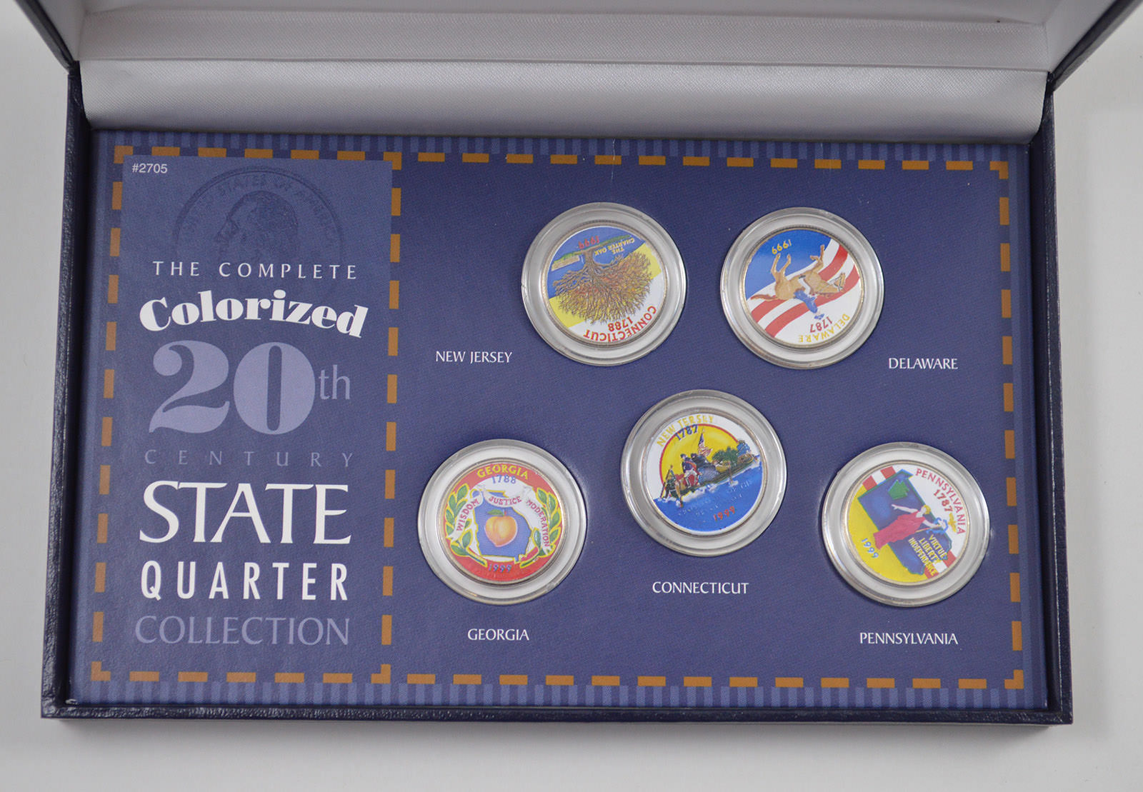 Historic Coin Collection - Complete Colorized 20th Century State ...