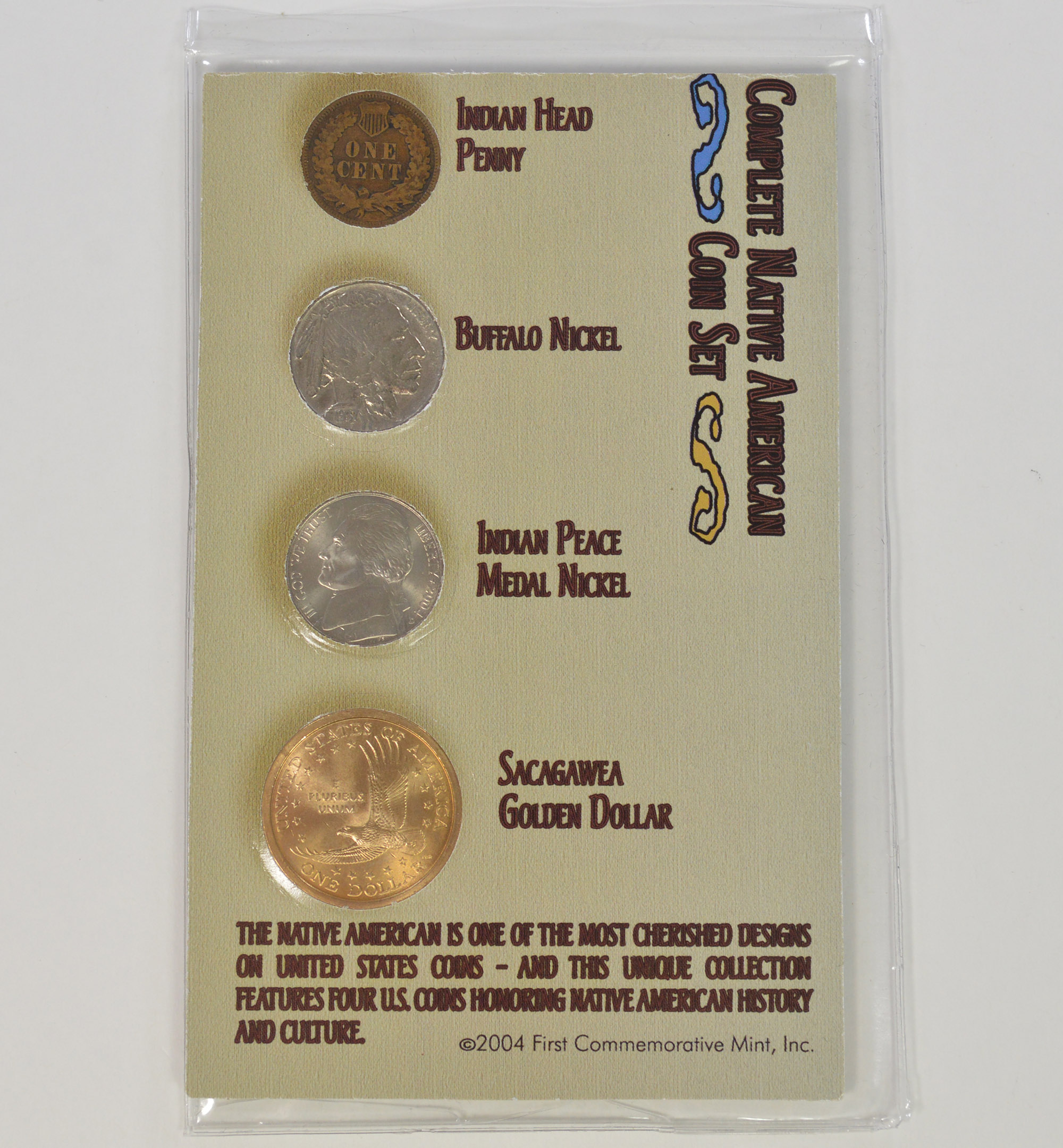 Historic Coin Collection - Complete Native American Coin Set Nicely ...