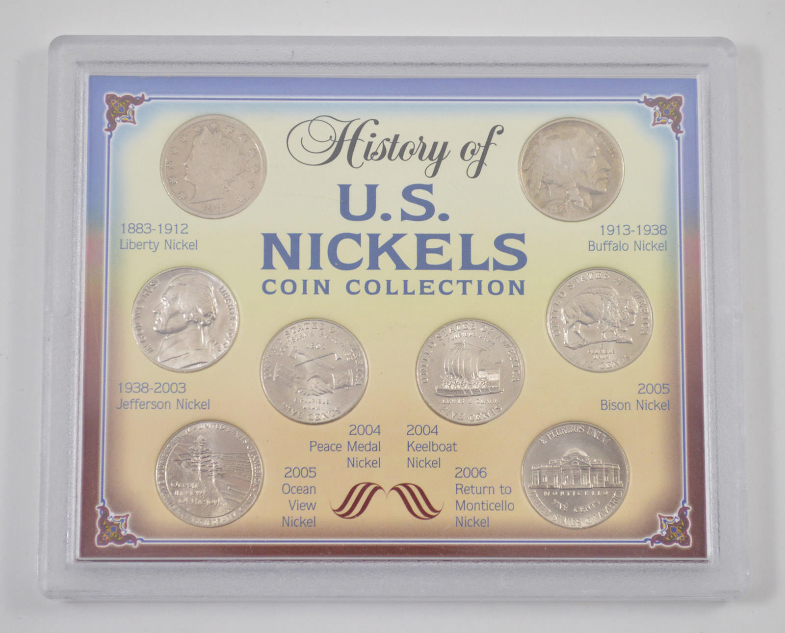 Historic Coin Collection - History of US Nickels Nicely Packed US Coins ...