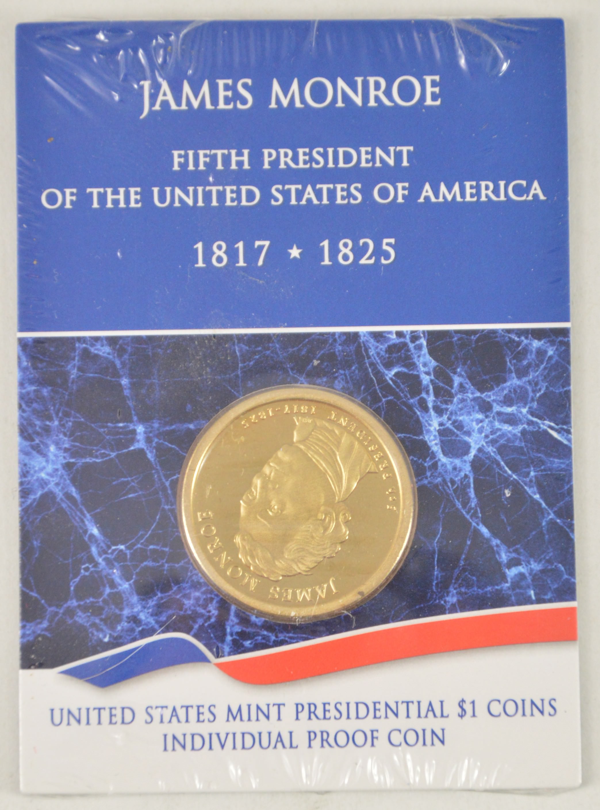 Historic Coin Collection - James Monroe United States Mint Presidential ...