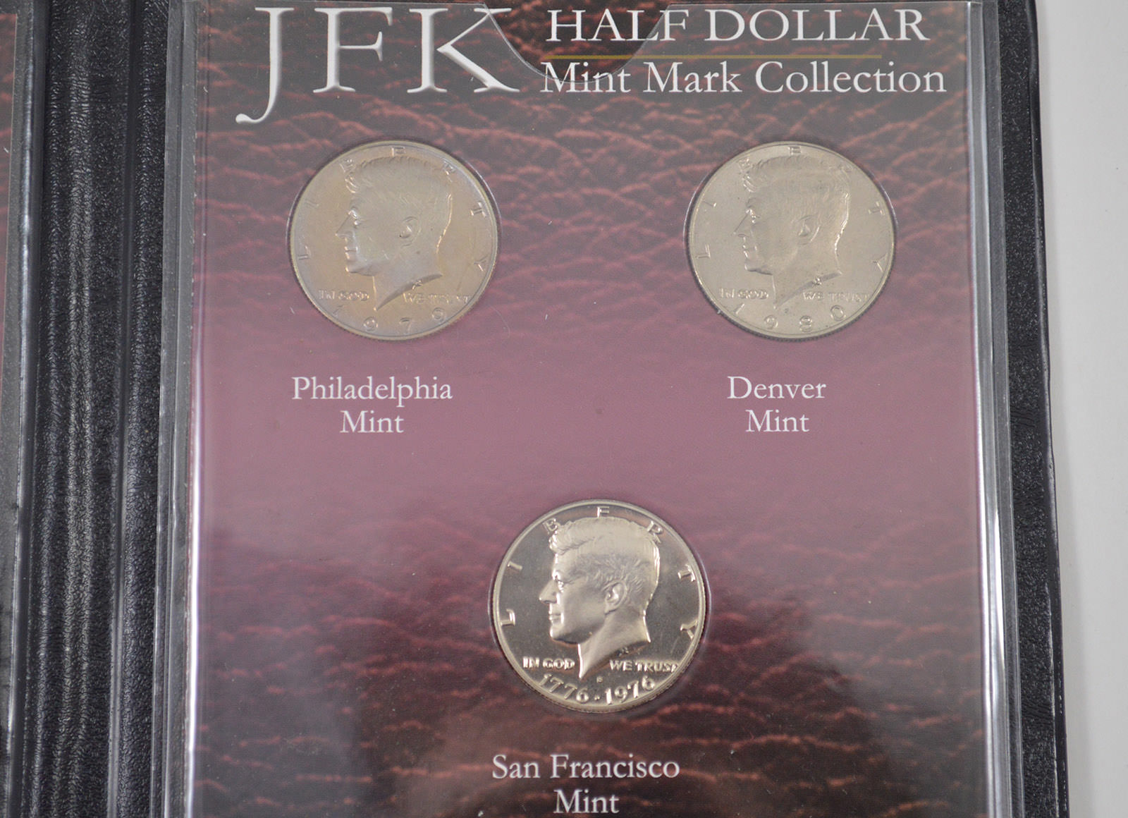 Historic Coin Collection - JFK Half Dollar Mint Mark Collection Nicely ...