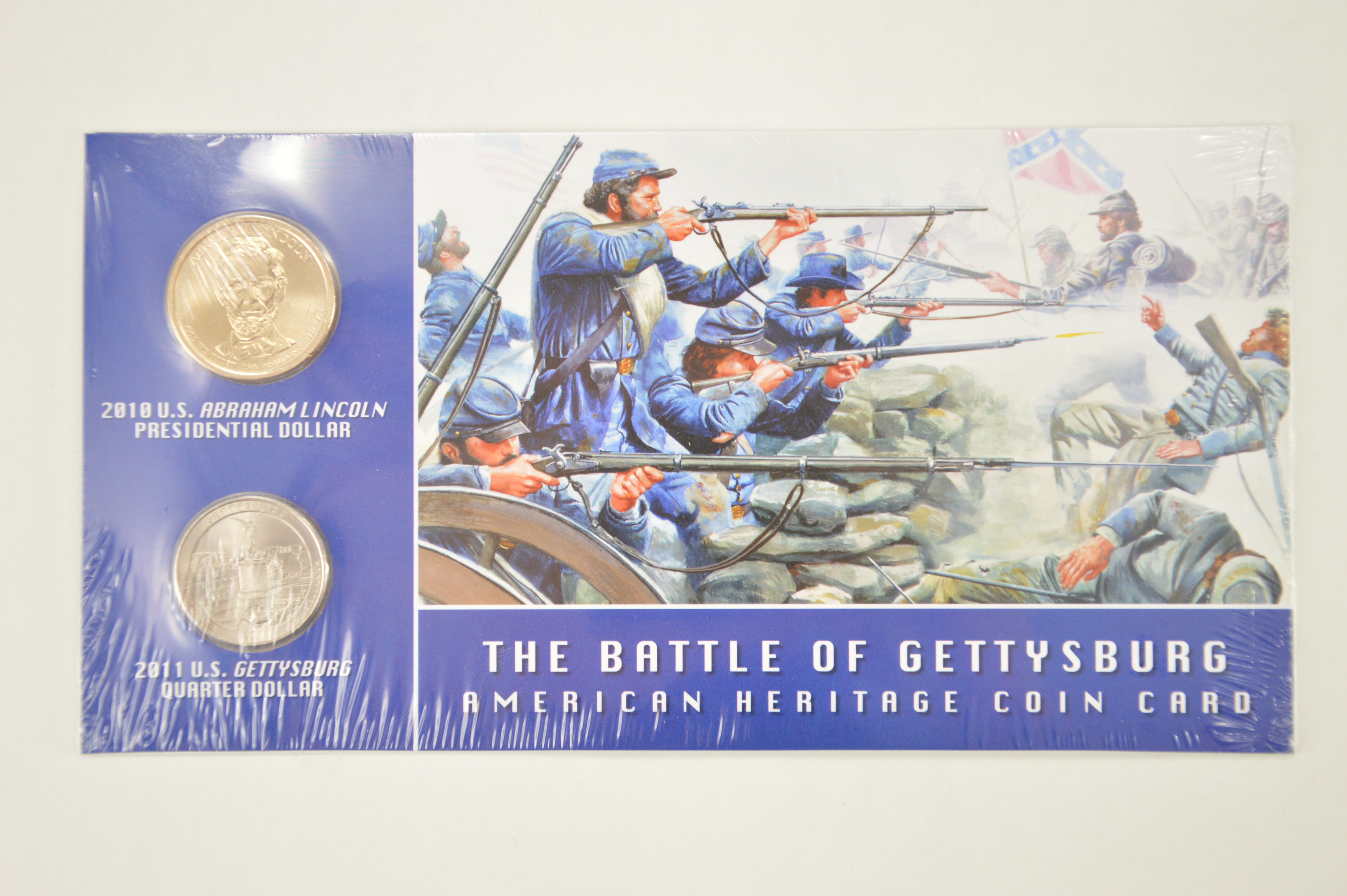 Historic Coin Collection - The Battle Of Gettysburg American Heritage ...