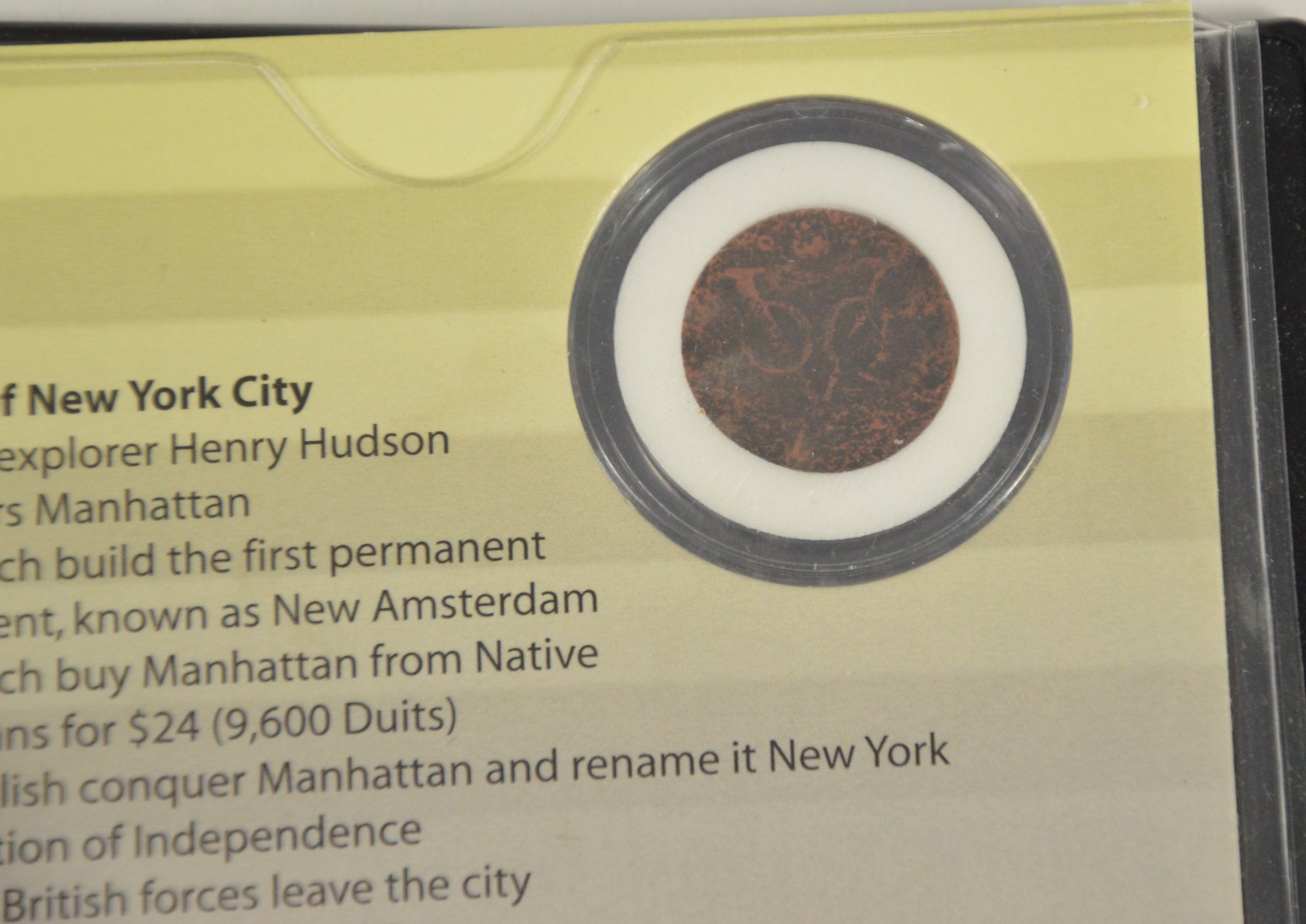 Historic Coin Collection - The First New York Penny Nicely Packed US ...