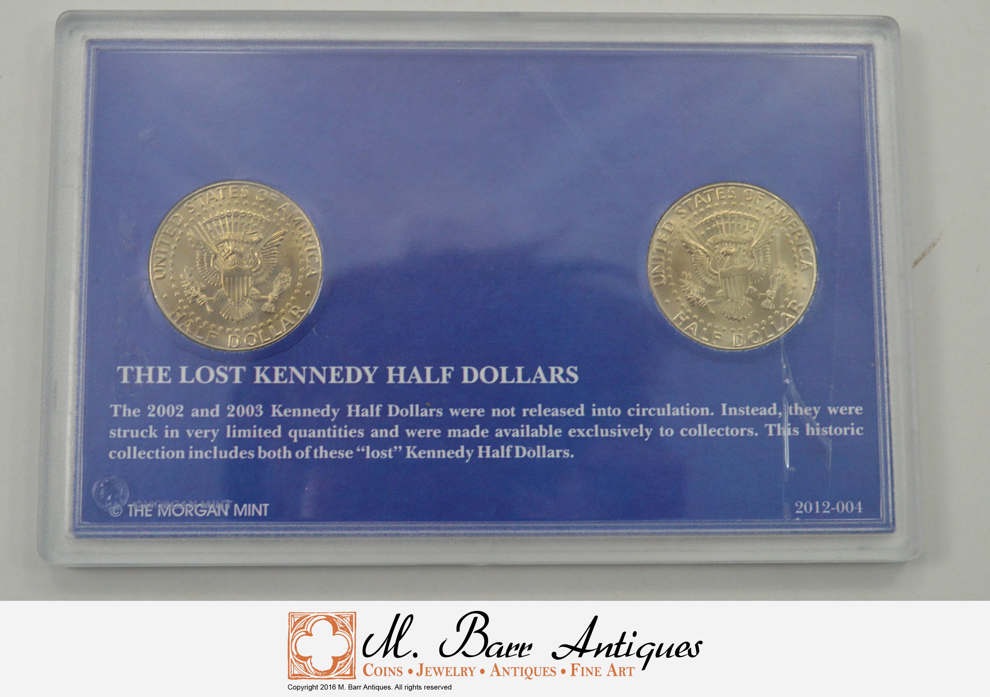 Historic Coin Collection - The Lost Kennedy Half Dollars*** Nicely ...