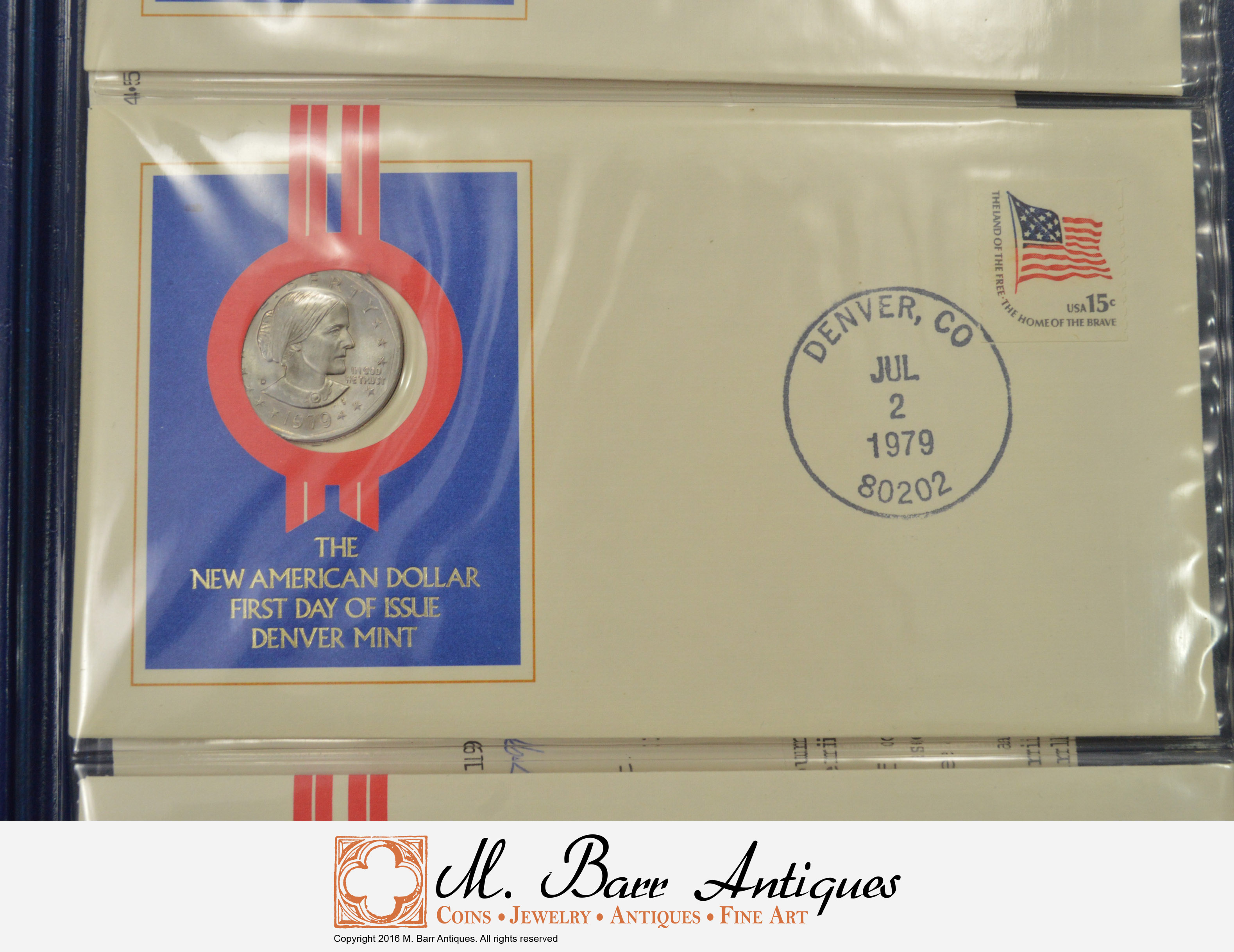 Historic Coin Collection - The New American Dollar First Day of Issue ...