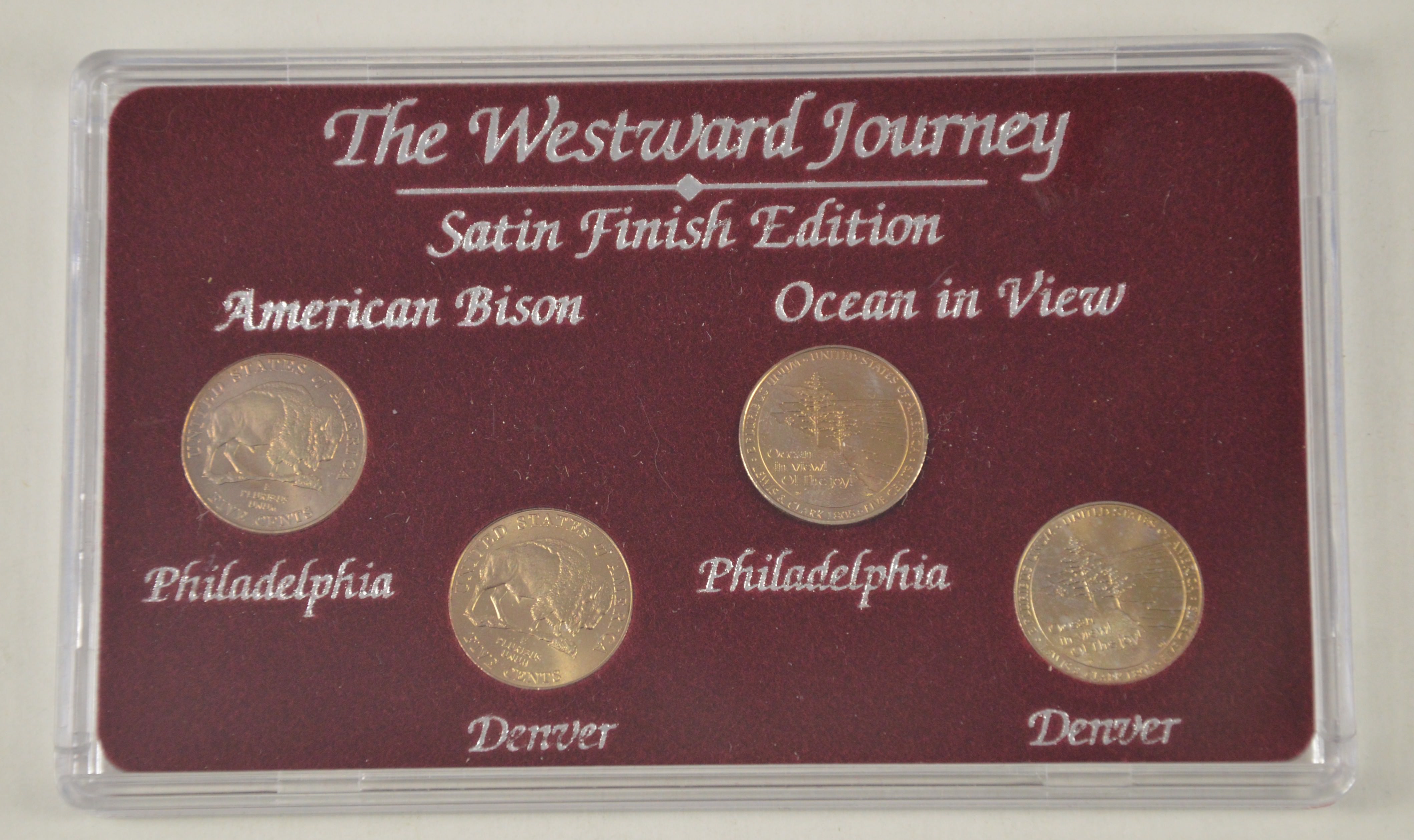 Historic Coin Collection - The Westward Journey Satin Finish Edition ...