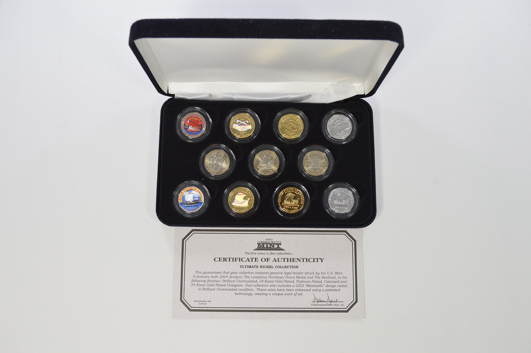Historic Coin Collection - Ultimate Nickel Collection Nicely Packed US ...