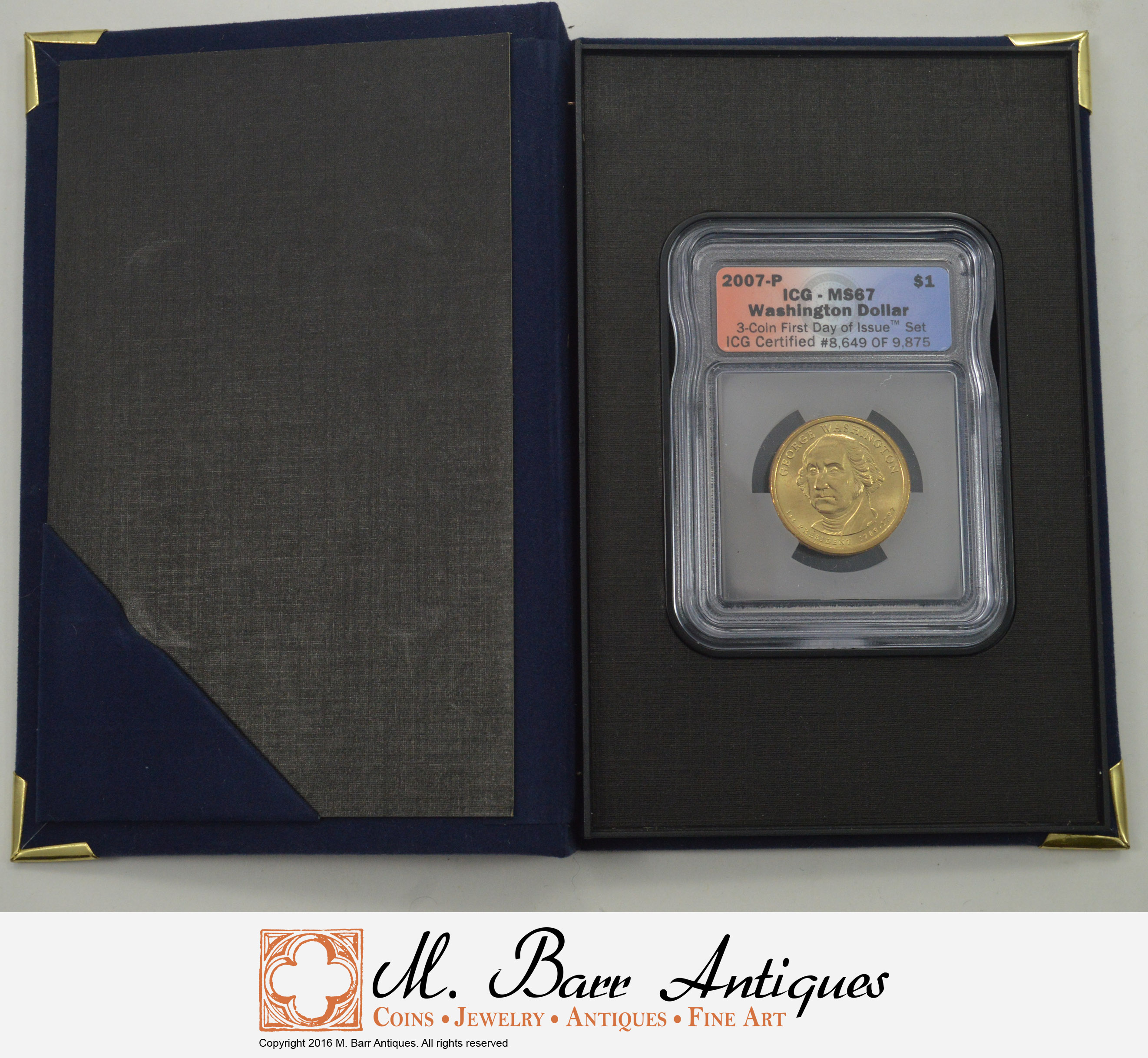 Historic Coin Collection - United States Mint Presidential Dollar ...