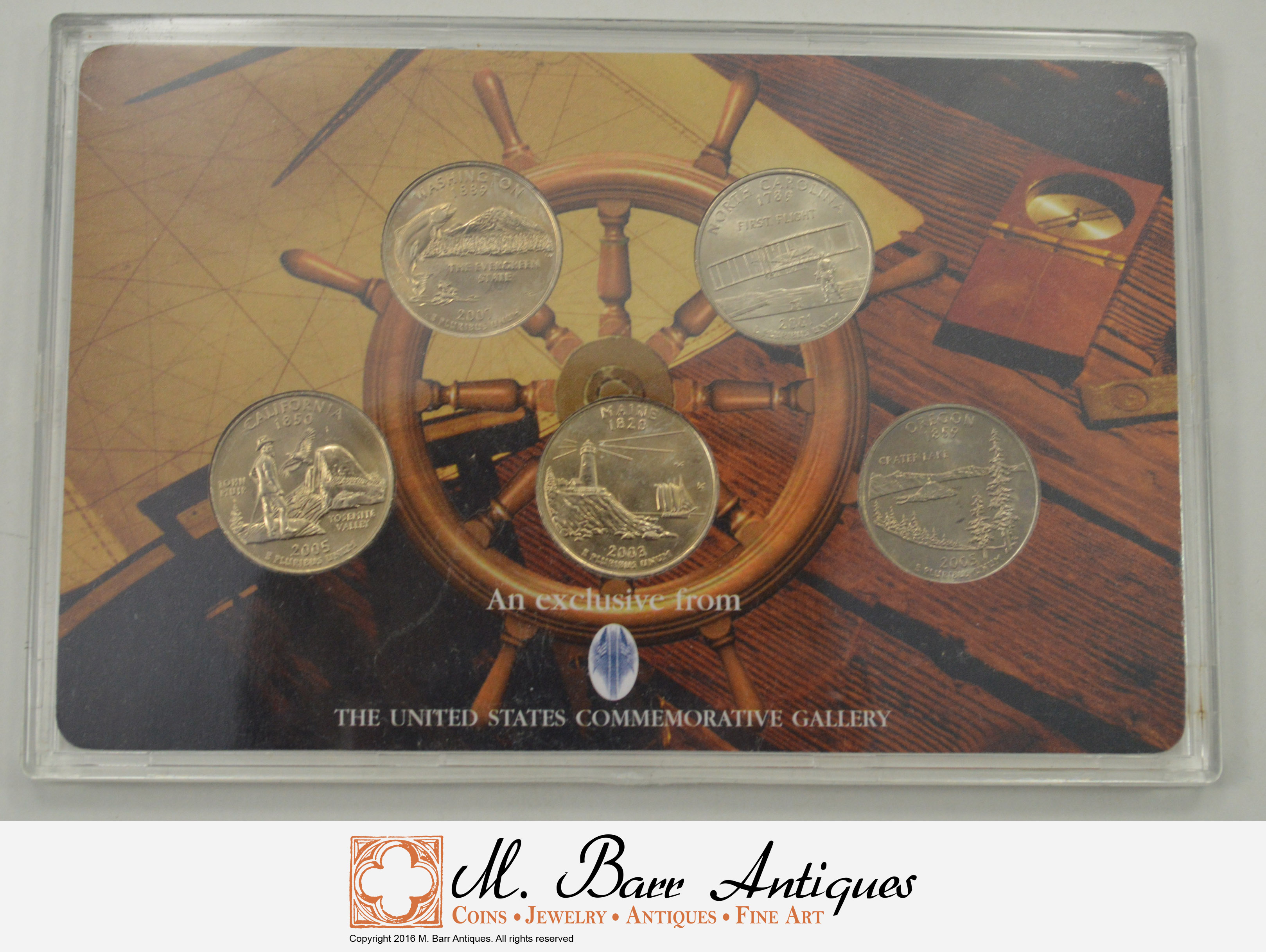 Historic Coin Collection - US Commemorative Gallery Presents Legendary ...