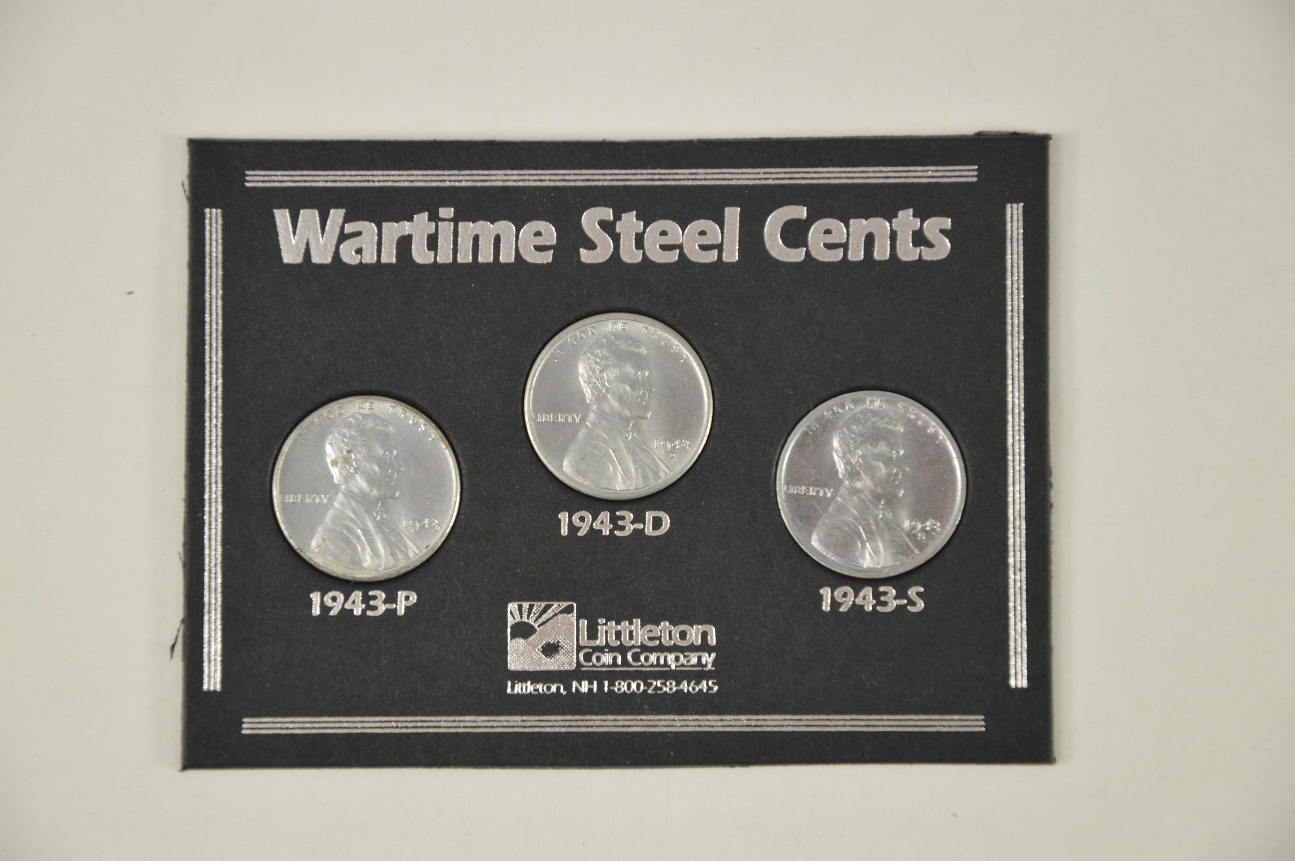 Historic Coin Collection - Wartime Steel Cents Nicely Packed US Coins ...