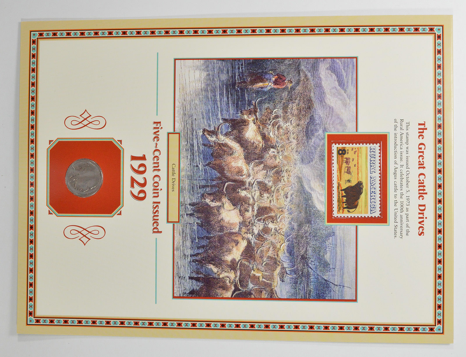 Historic Coin - The Great Cattle Drives Nicely Packed US Coin ...