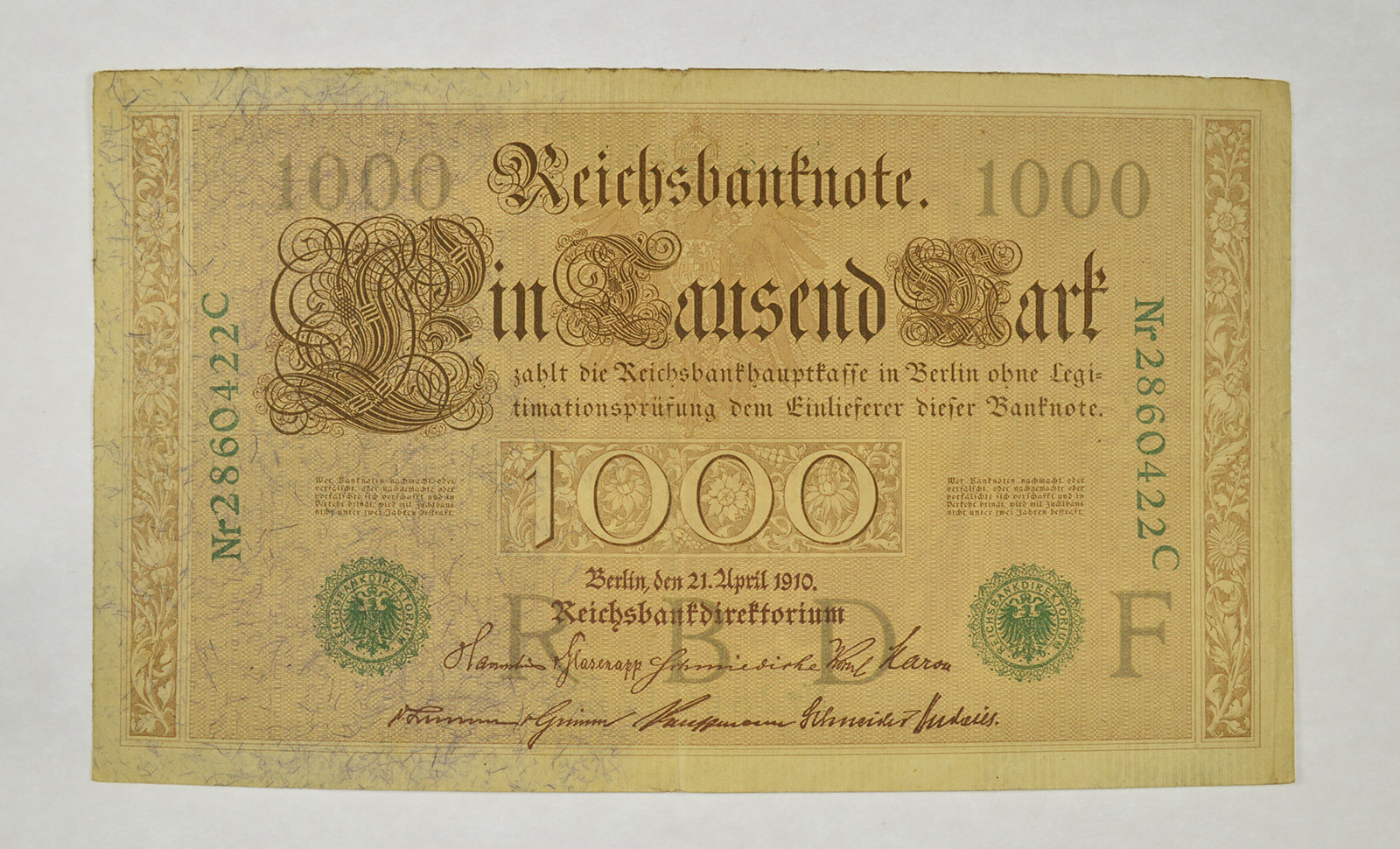Historic - Germany 1920's Era - Extra Large Size - Currency | Property Room