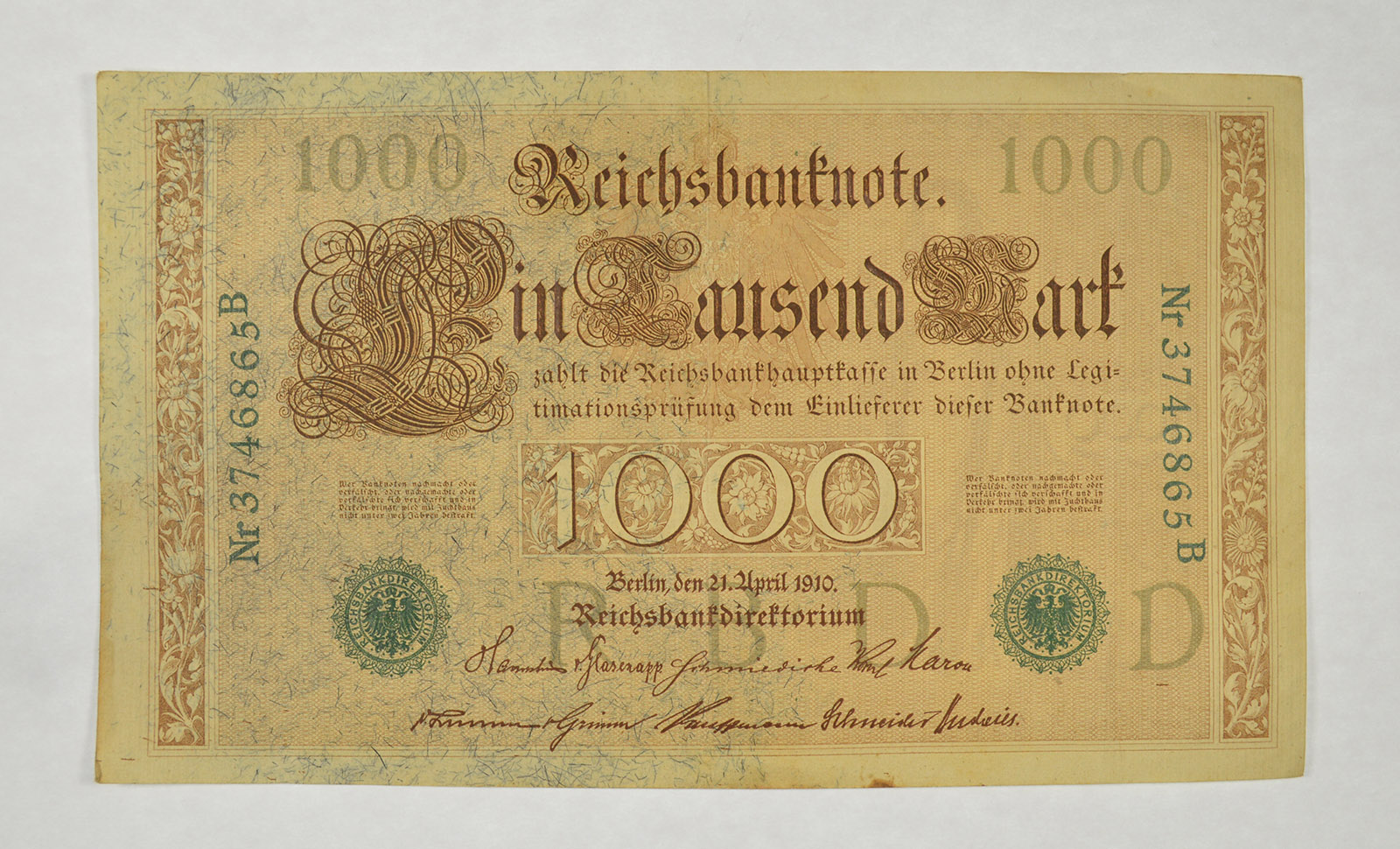 Historic - Germany 1920's Era - Extra Large Size - Currency | Property Room