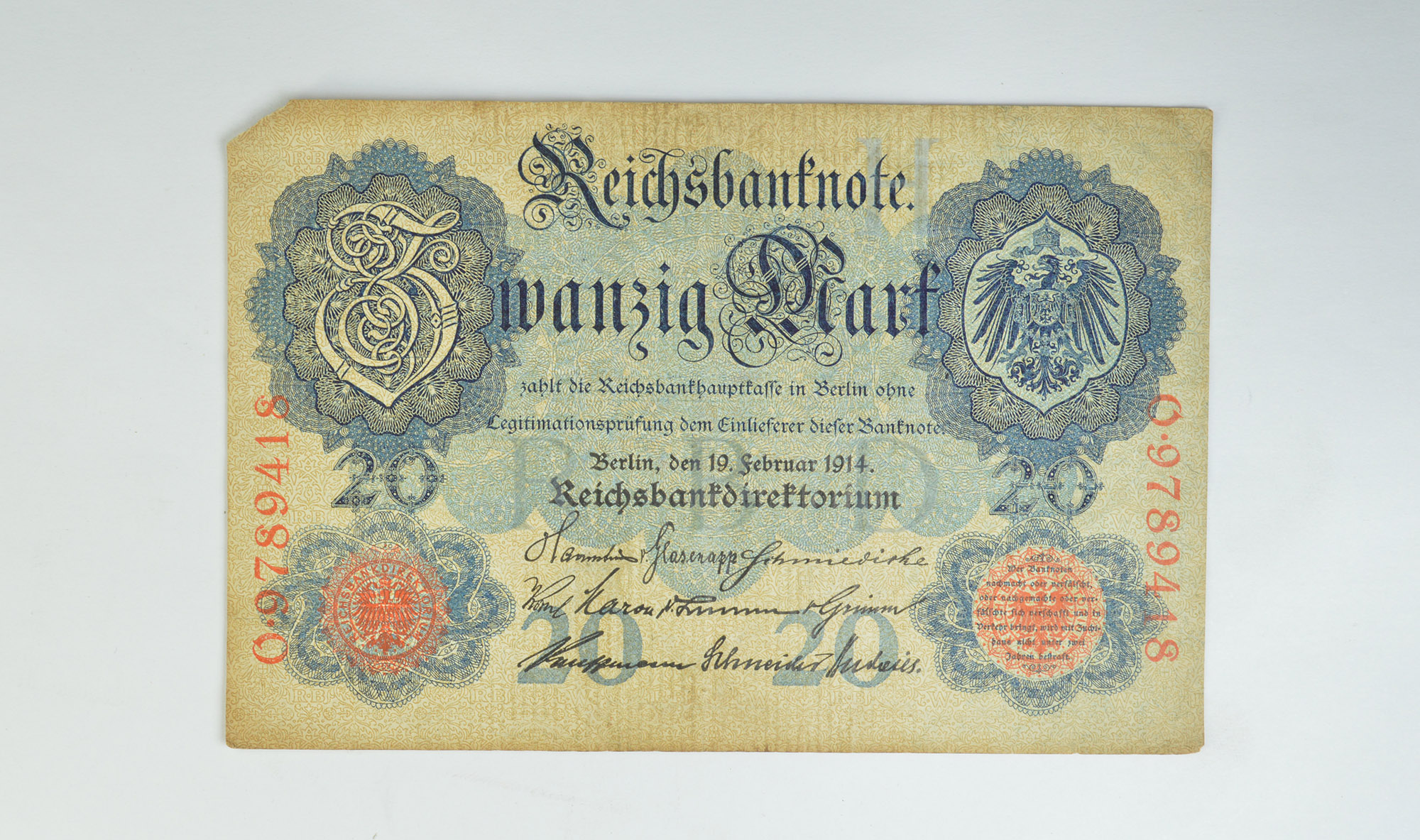 Historic - Germany 1920's Era - Extra Large Size - Currency | Property Room