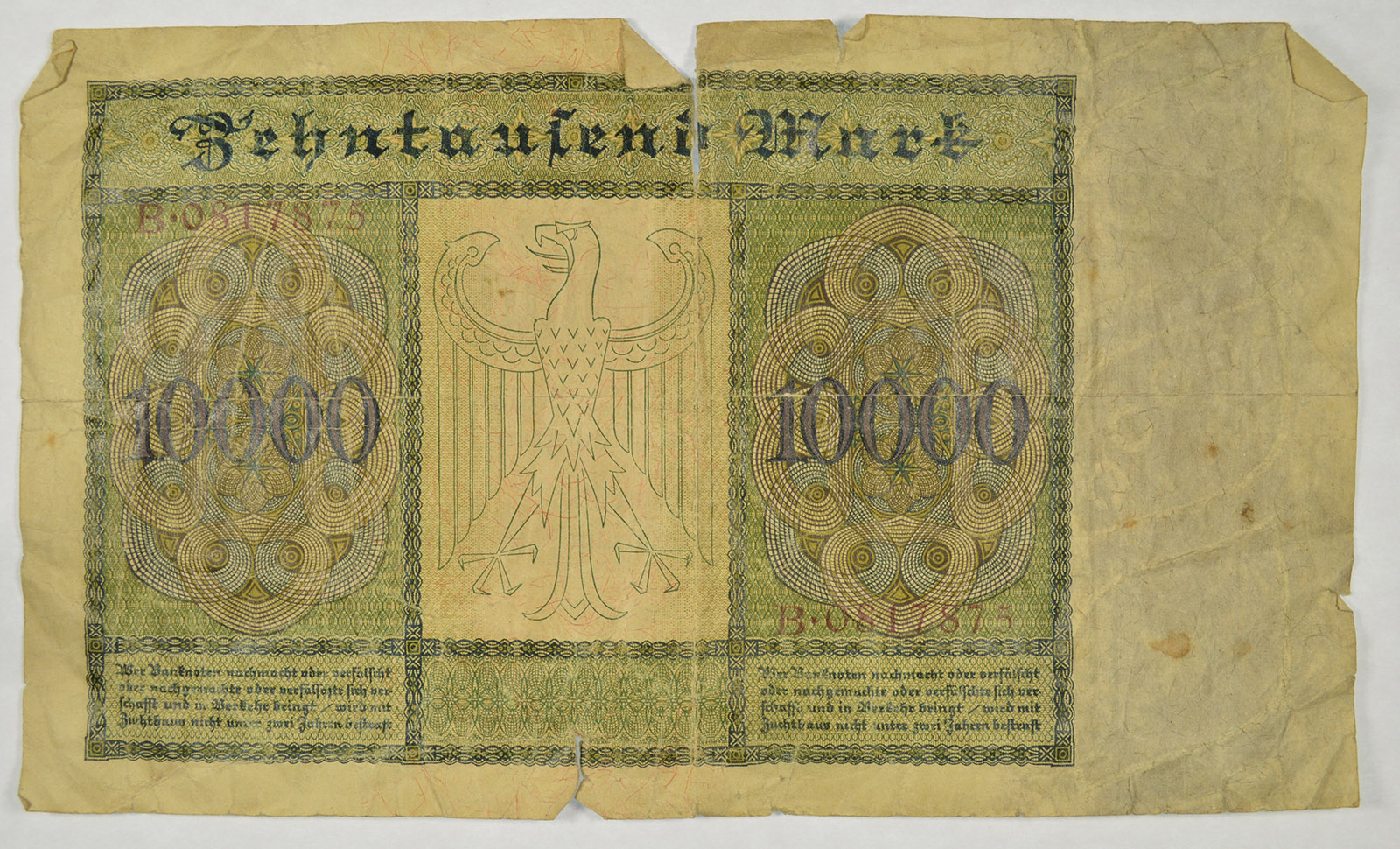 Historic - Germany 1920's Era - Extra Large Size - Currency | Property Room
