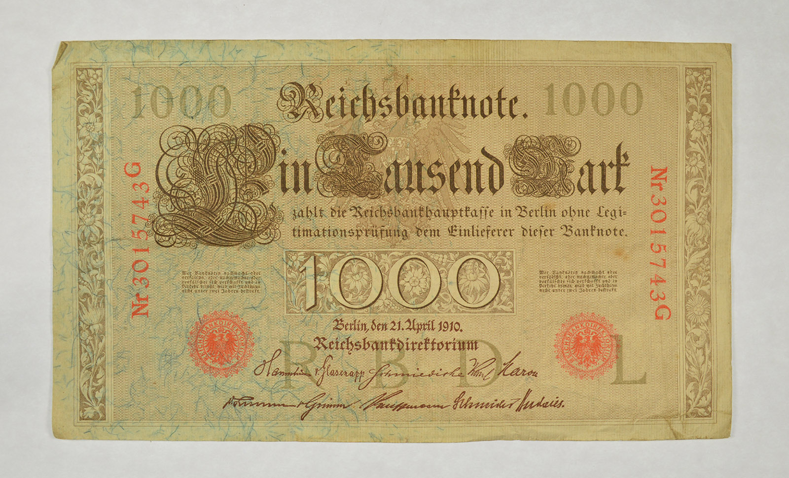 Historic - Germany 1920's Era - Extra Large Size - Currency | Property Room