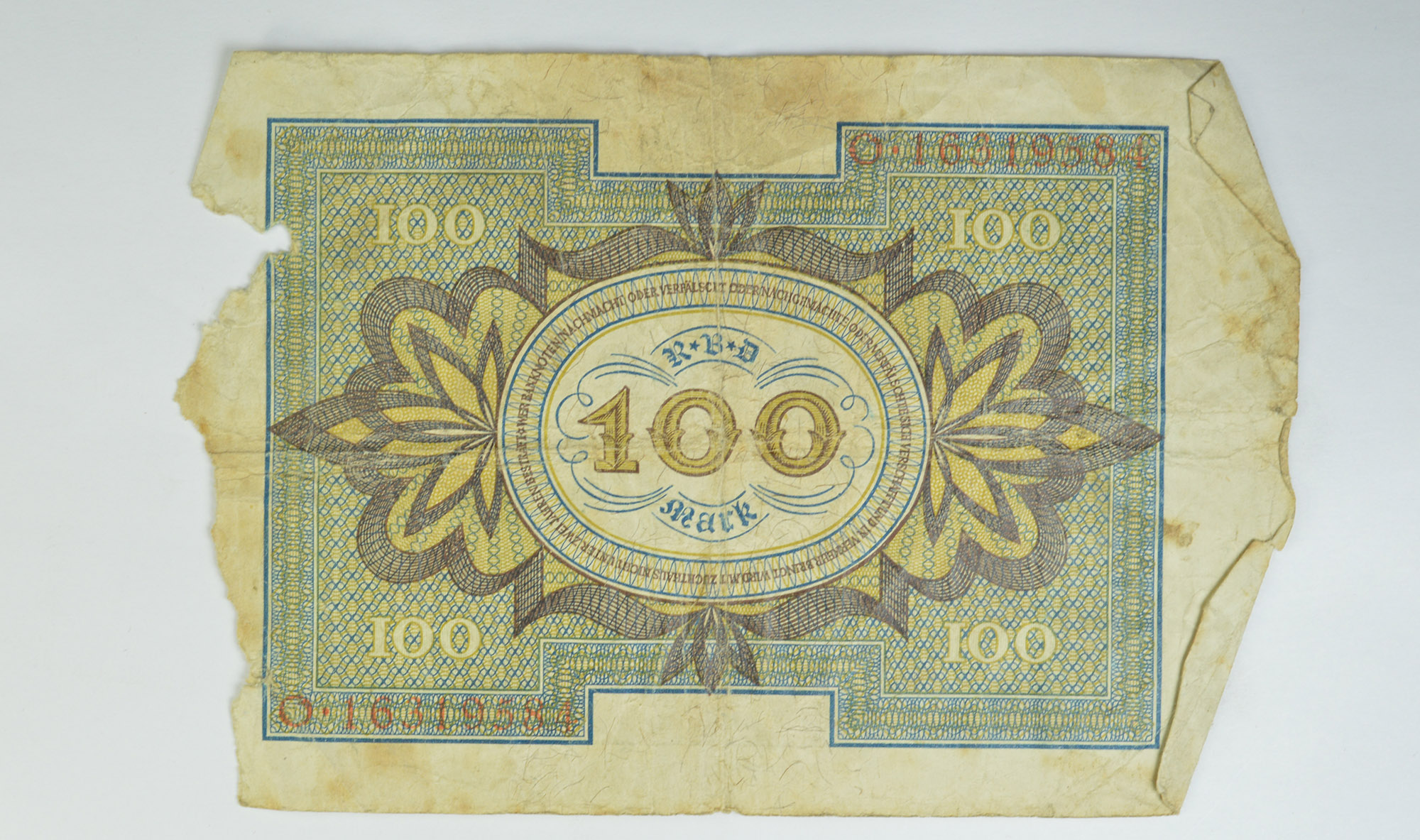 Historic - Germany 1920's Era - Extra Large Size - Currency | Property Room