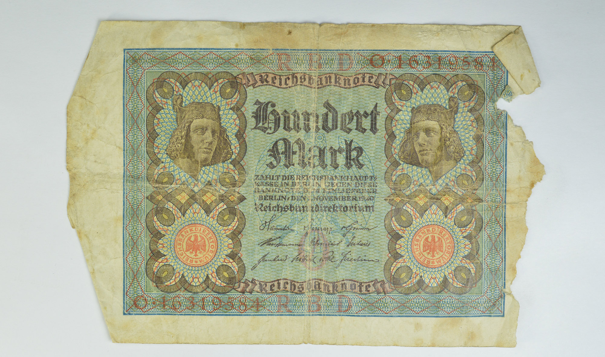 Historic - Germany 1920's Era - Extra Large Size - Currency | Property Room